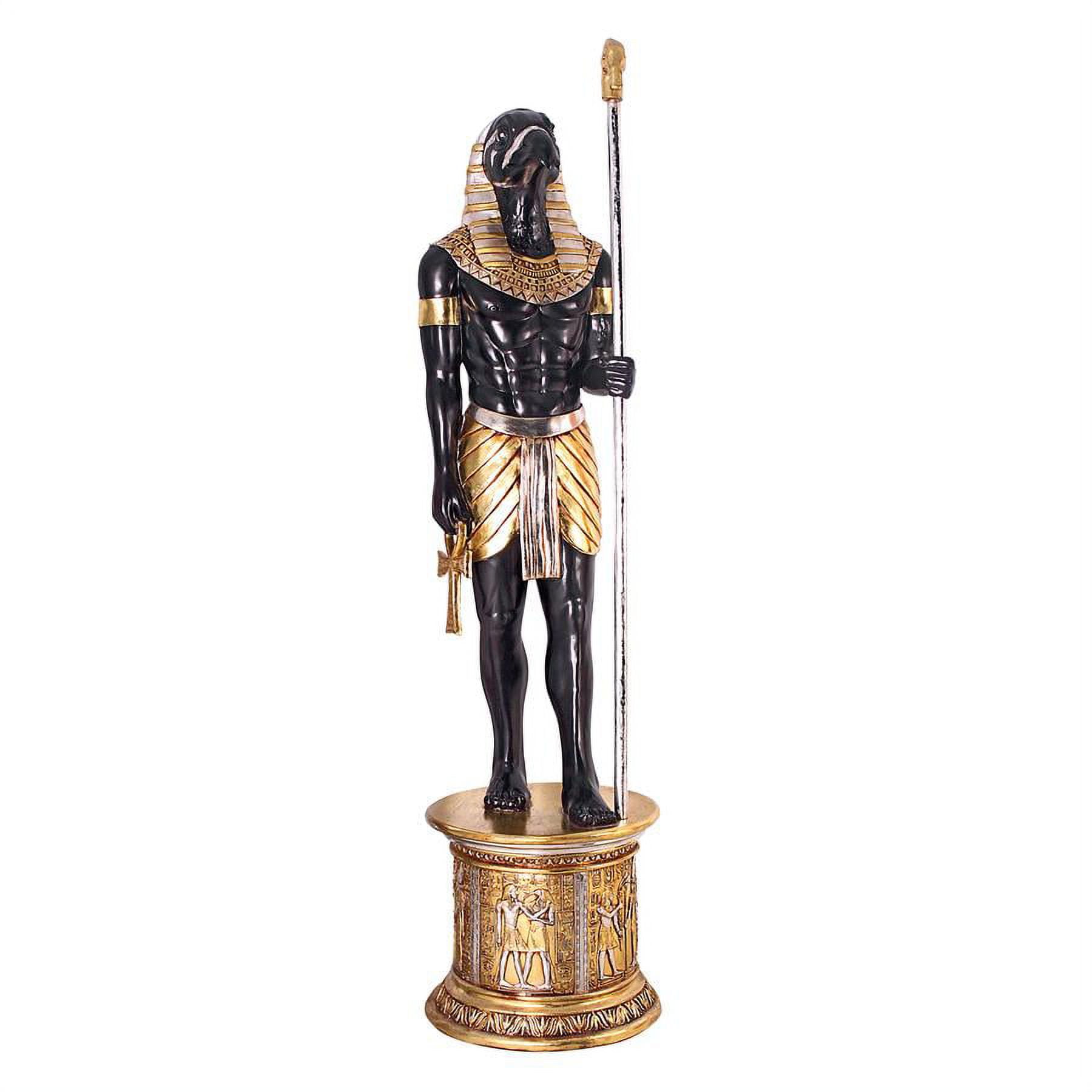 Design Toscano The Egyptian Grand Ruler Collection: Life-Size Horus ...