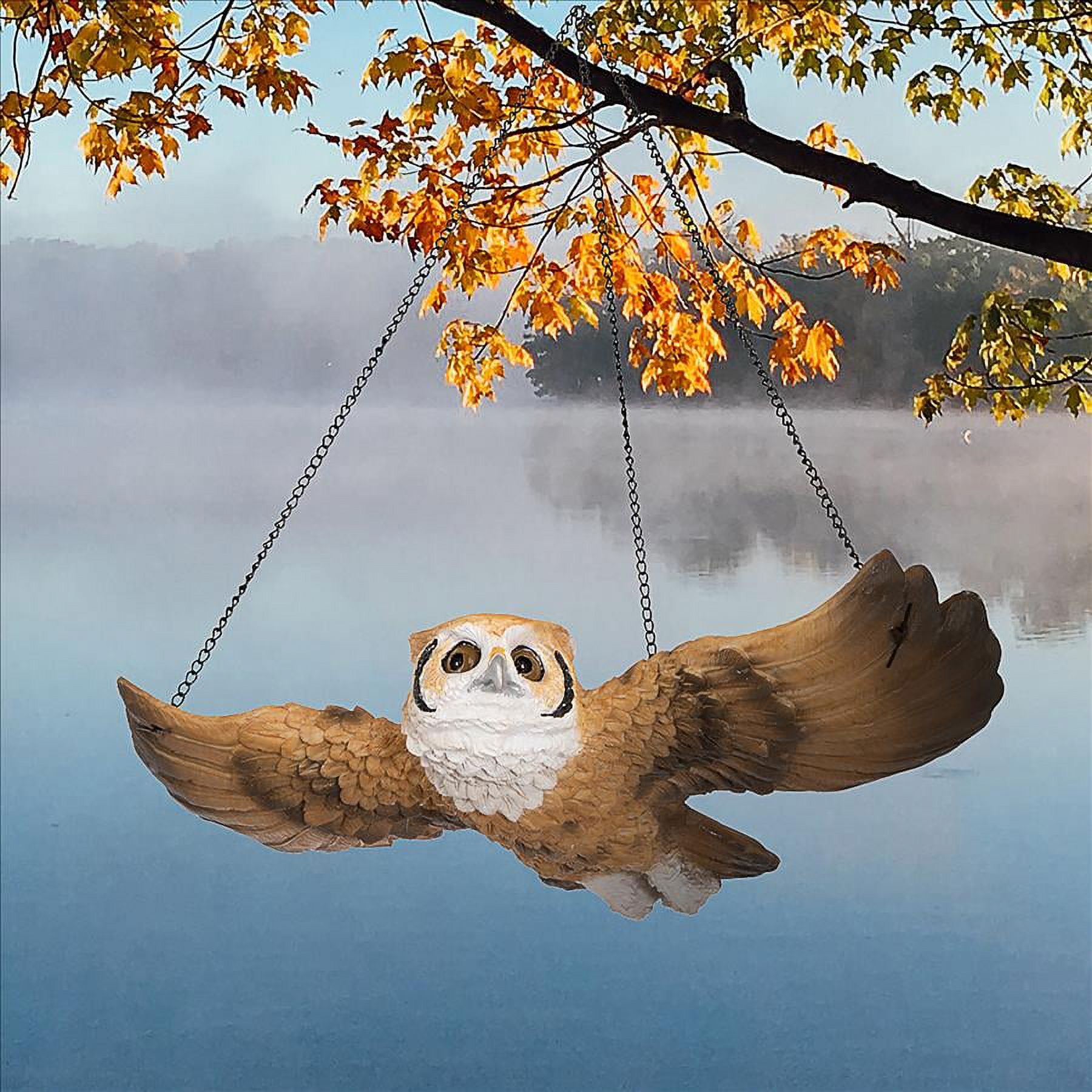 Design Toscano The Garden Owl Hanging Sculpture - Walmart.com