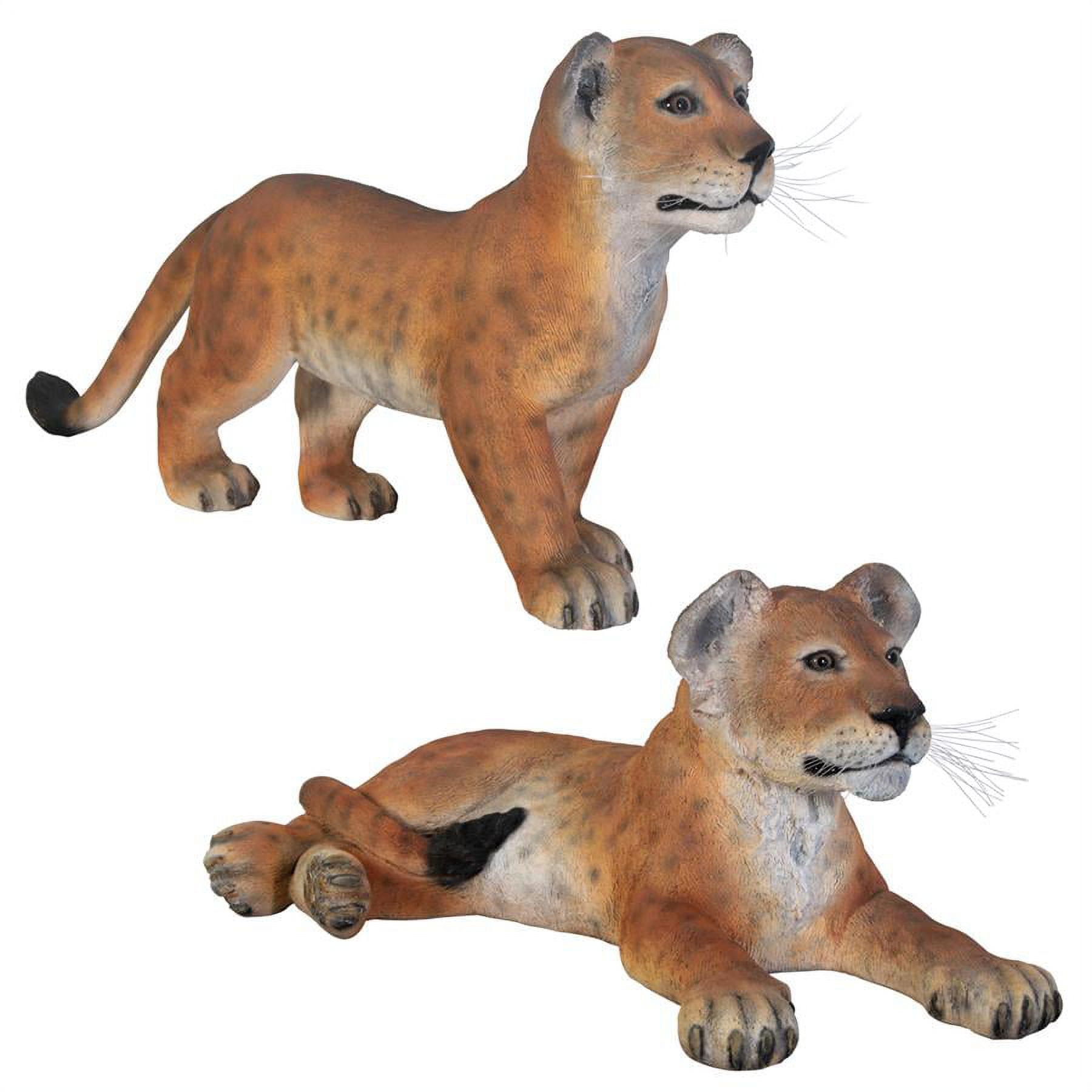 Design Toscano The Grand-Scale Wildlife Animal Collection Lion Cub ...