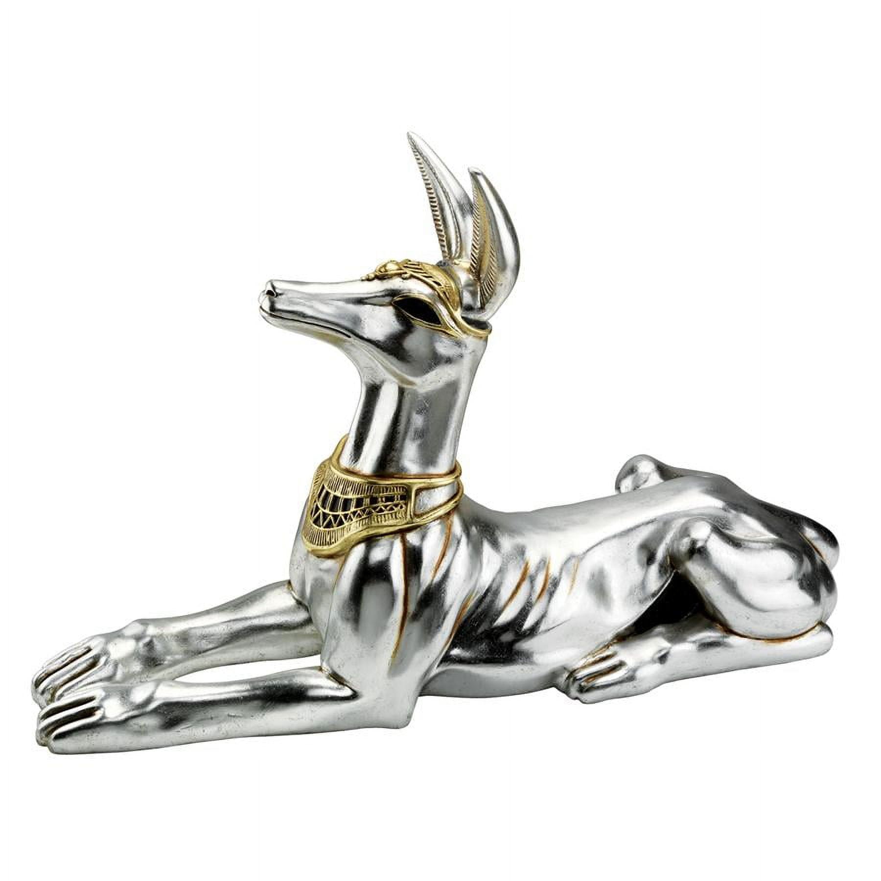 Design Toscano The Pharaoh's Royal Egyptian Hound Statue: Anubis ...