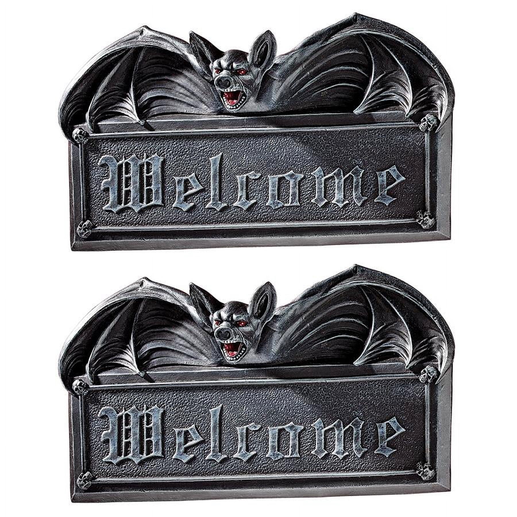Design Toscano Vampire Bat Welcome Wall Sculpture: Set of Two - Walmart.com