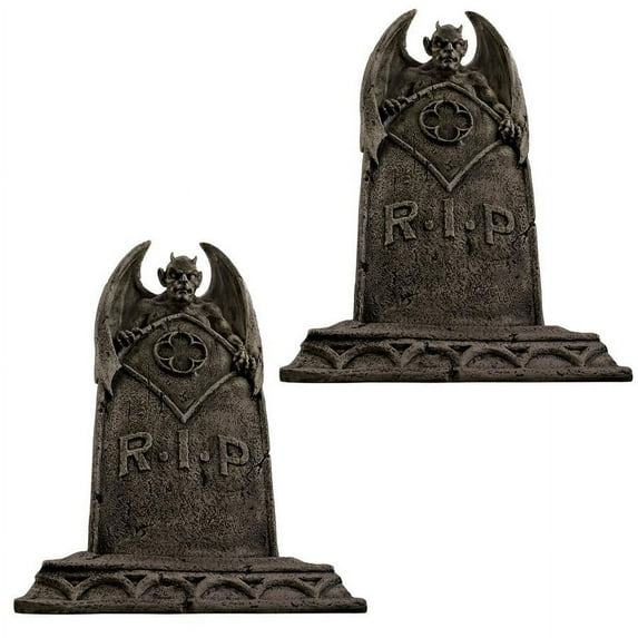 Design Toscano Vampire Demon Tombstones: Set Of 2 - Walmart.com