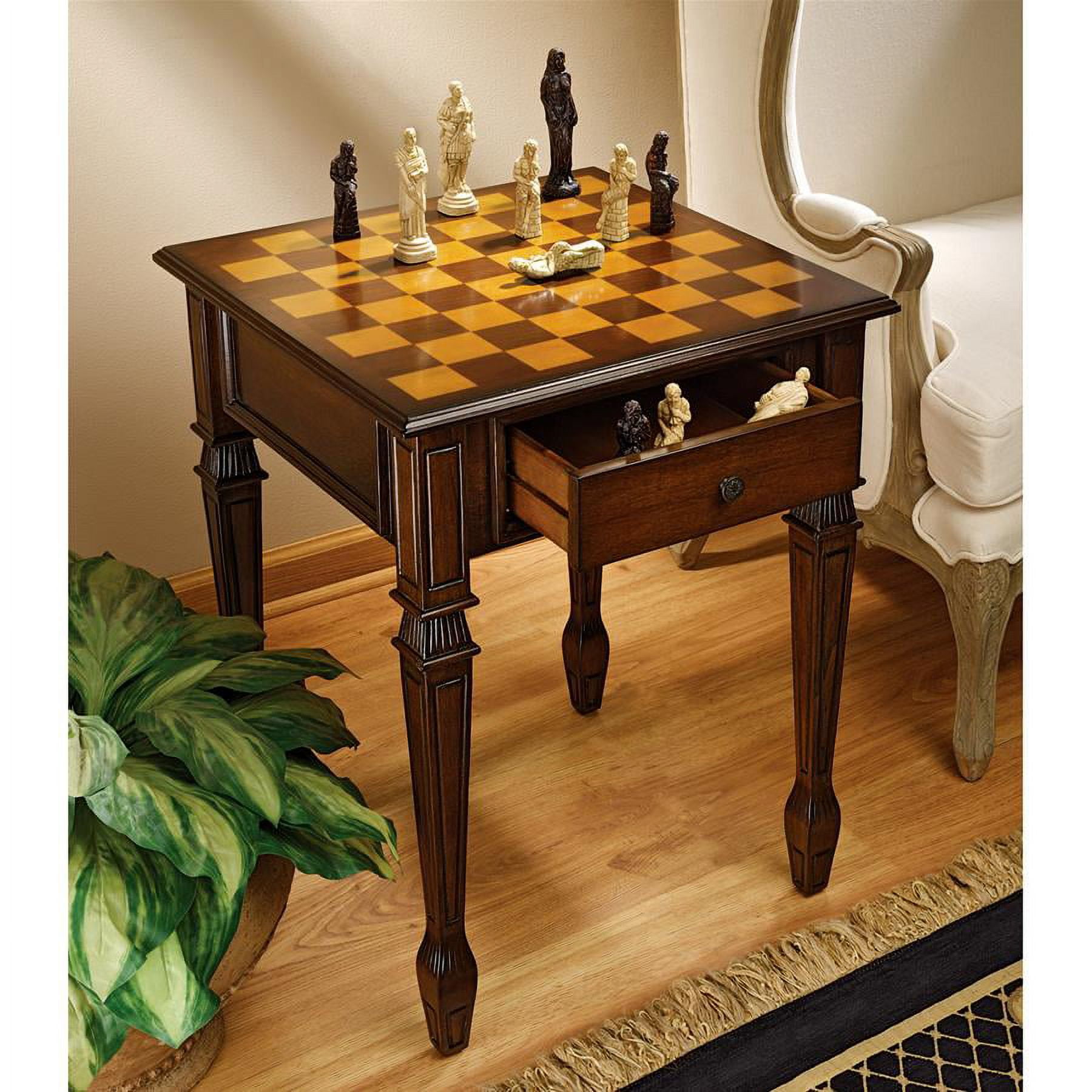 Design Toscano Walpole Manor Gaming Chess Table - Walmart.com