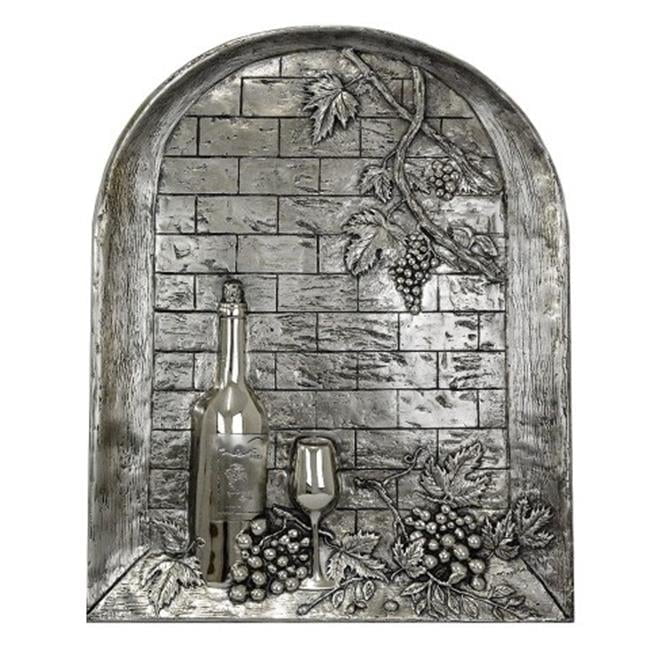Design Tuscany DT-17-2004P Mediterranean Window with Wine Bottle ...