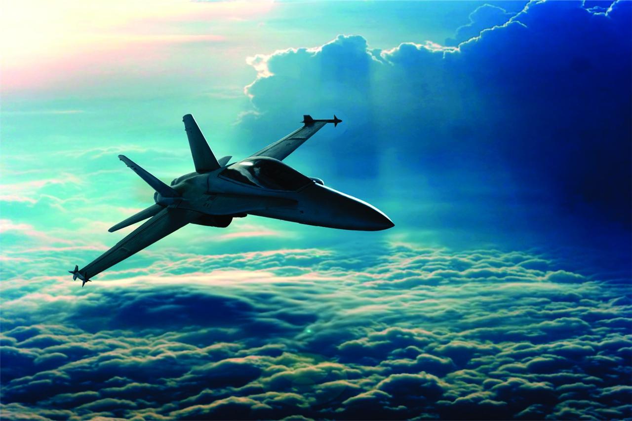 Design With Vinyl Artwork Fighter Jet Flying Tactical Aircrafts In The ...