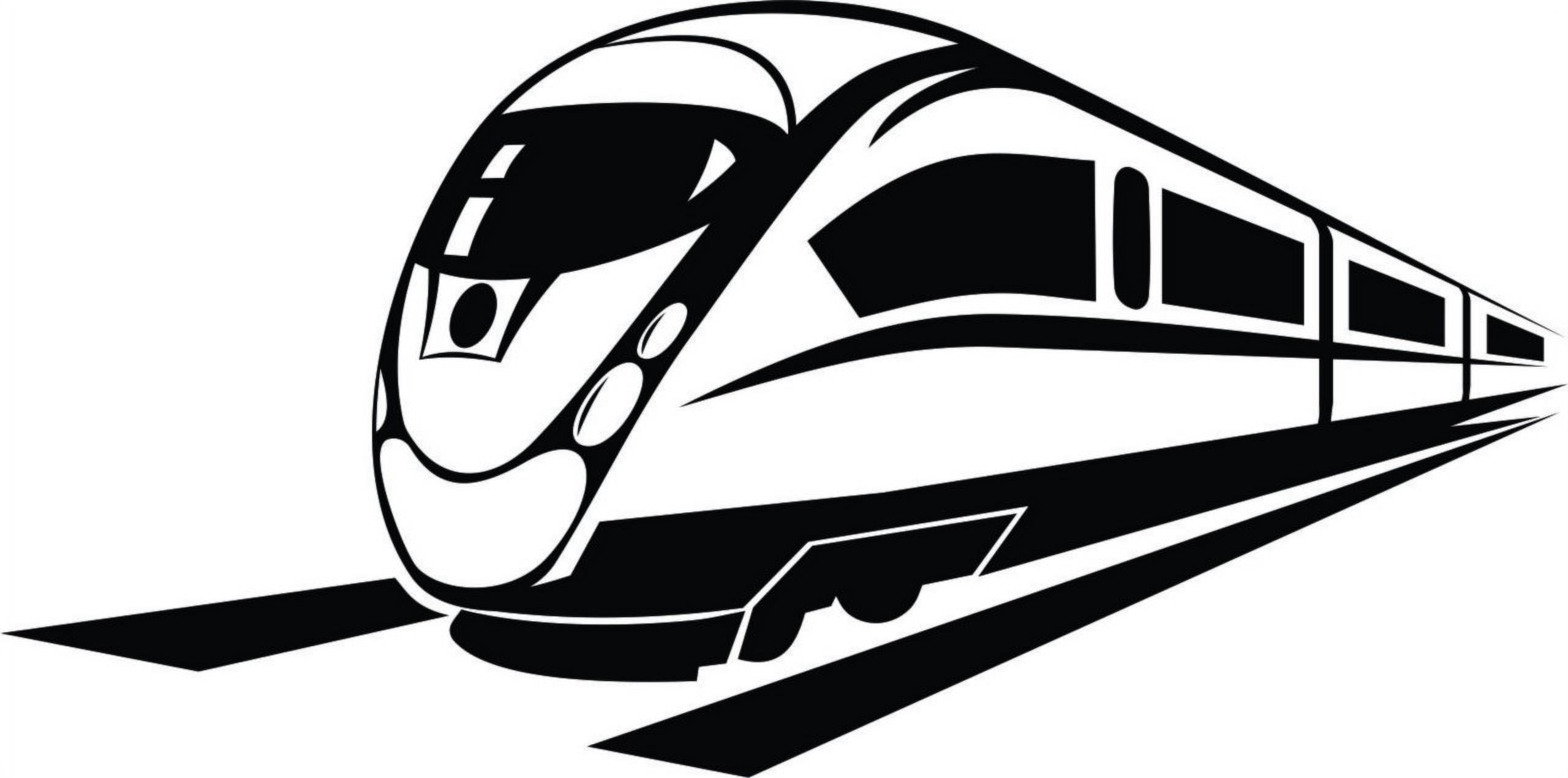 Design With Vinyl Artwork Living Room Bullet Train Japan Shinkansen ...