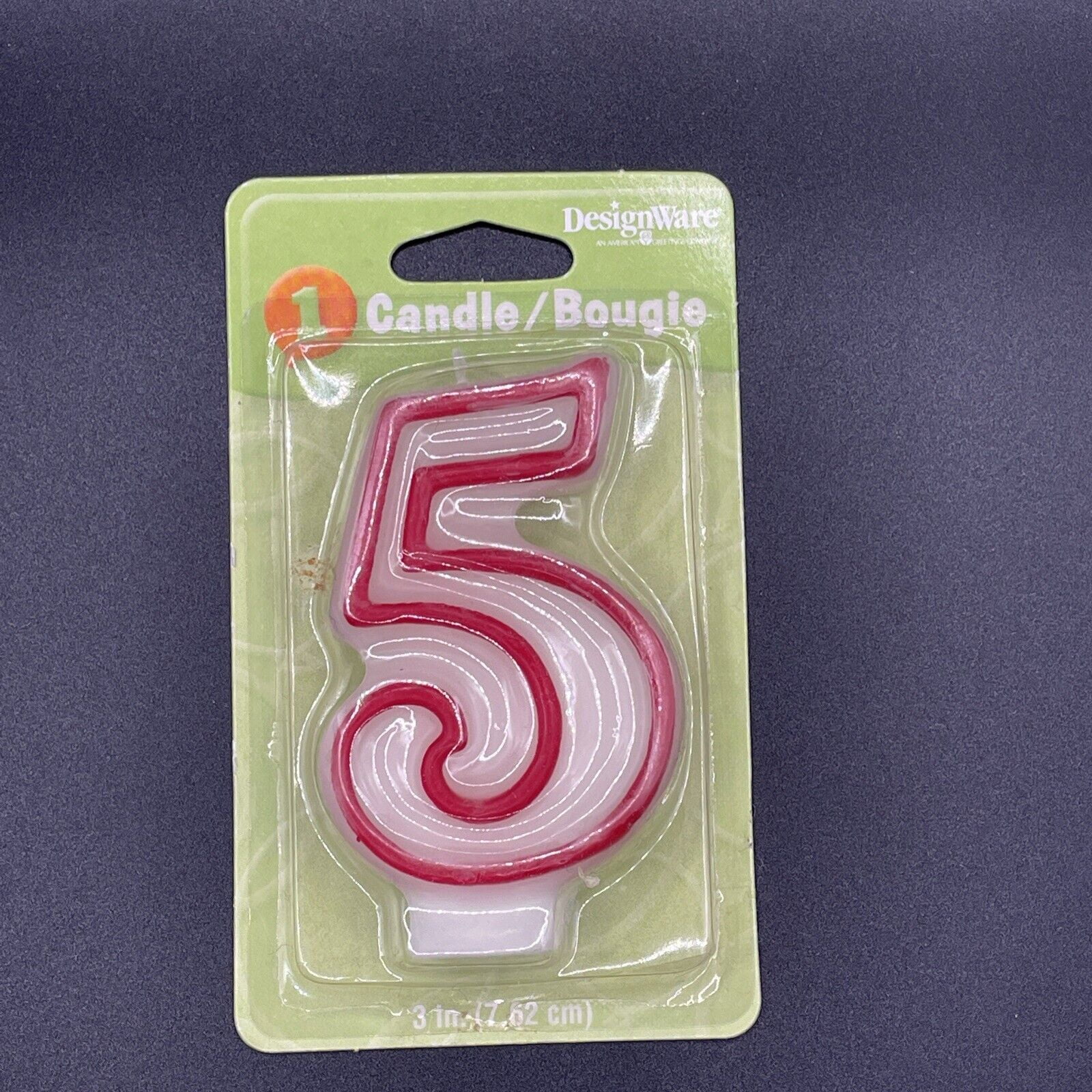 Design Ware Birthday Numeral Candle # 5 - Walmart.com