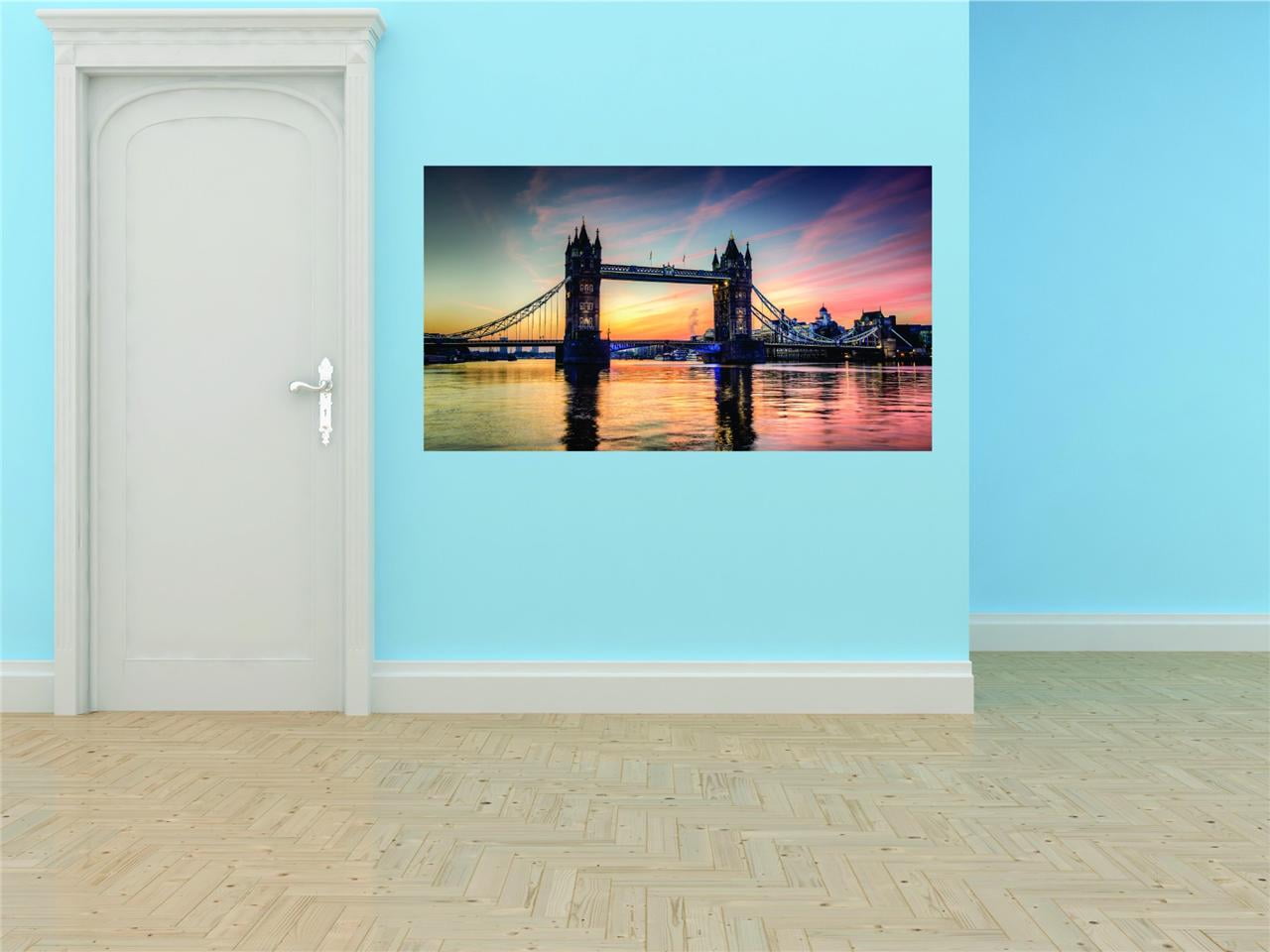 Design With Vinyl Artwork Tower Bridge London Victorian Gothic Wall ...