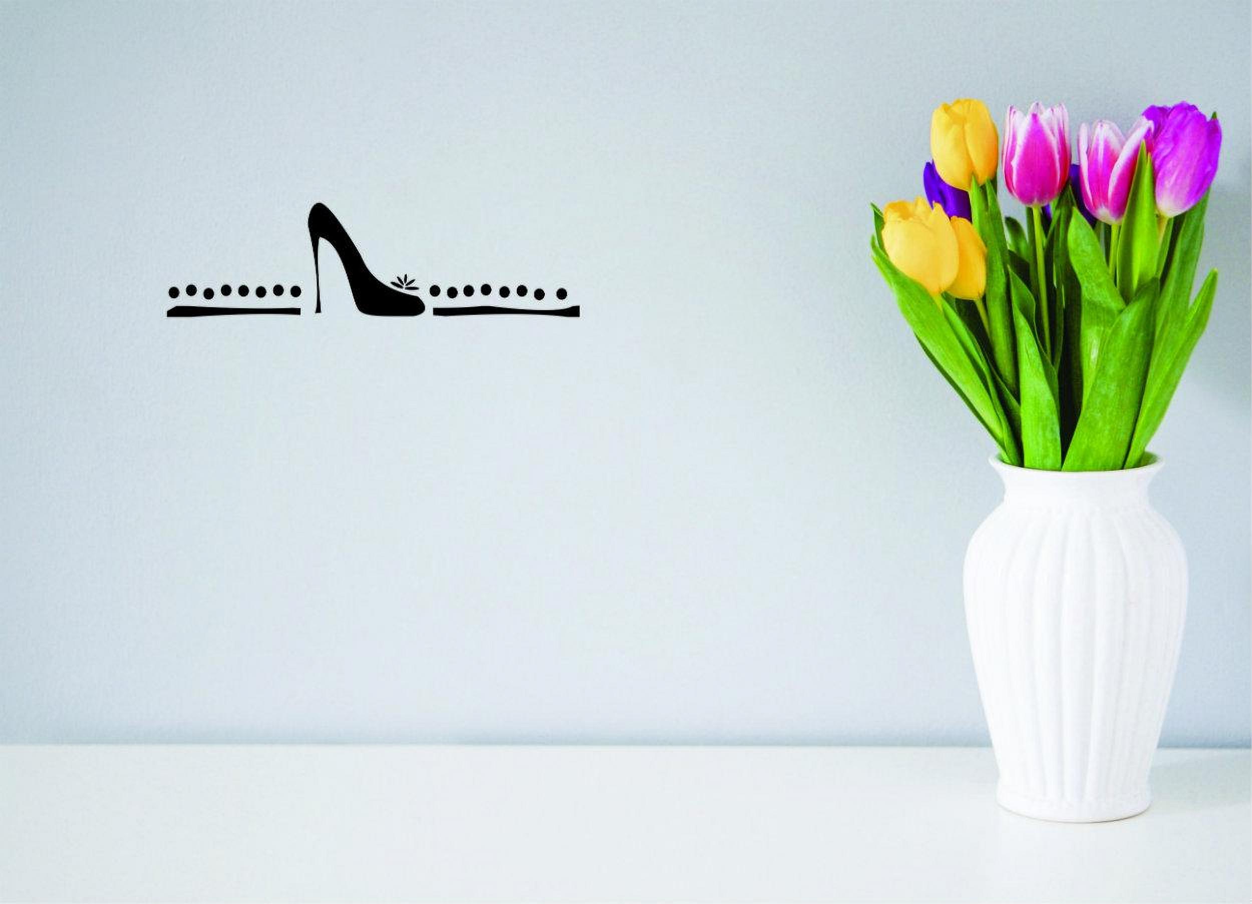 Design With Vinyl Home Wall Decals Shoes High Heel Stilettos Wo Ladies ...