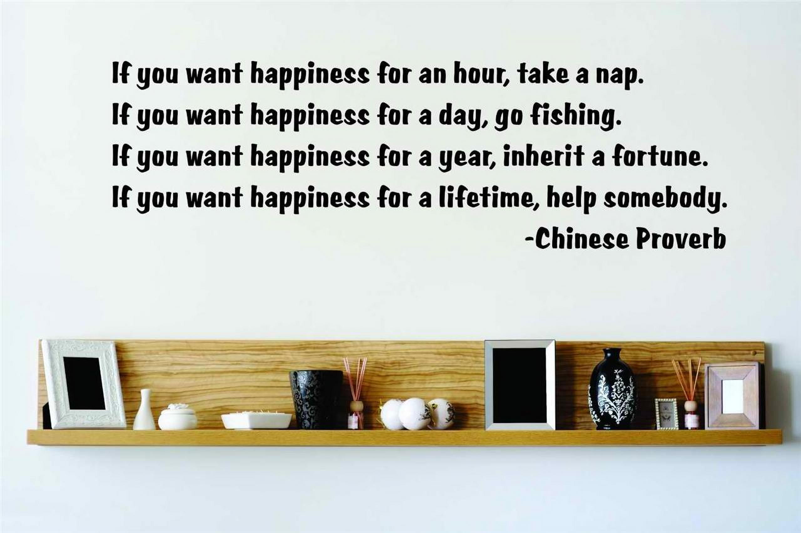 Design With Vinyl If You Want Happiness Artwork Positive Emotions and ...