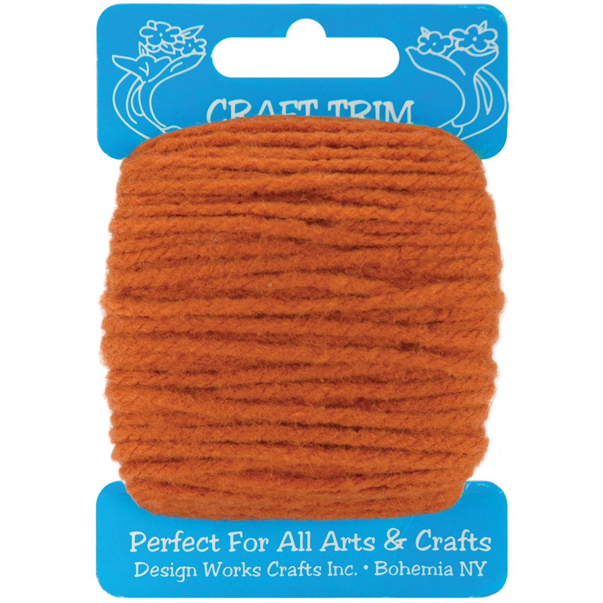 Design Works Craft Yarn 20yd-Brown - Walmart.com