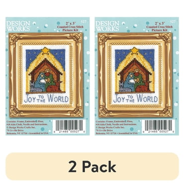 Design Works™ Gnome Ornaments Counted Cross-Stitch Kit - Walmart.com