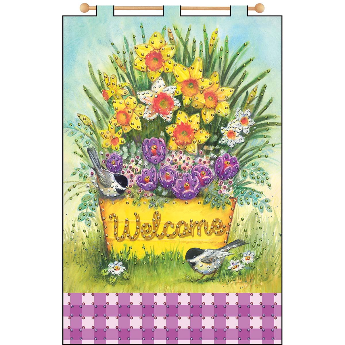 Design Works™ Spring Felt & Sequin Kit - Walmart.com