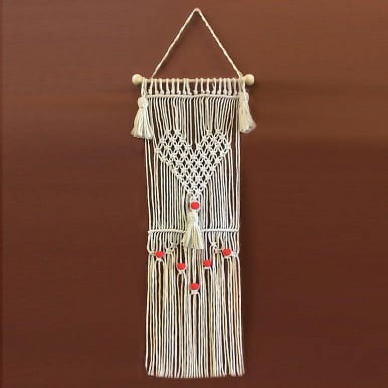Design Works Zenbroidery Macrame Kit Have A Heart - Walmart.com