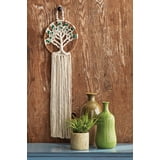 Design Works/Zenbroidery Macrame Wall Hanging Kit 8"X24"-Tree Of Life ...