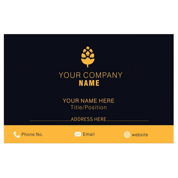 Design Your Own Personalized Business Cards Custom Logo Professional ...