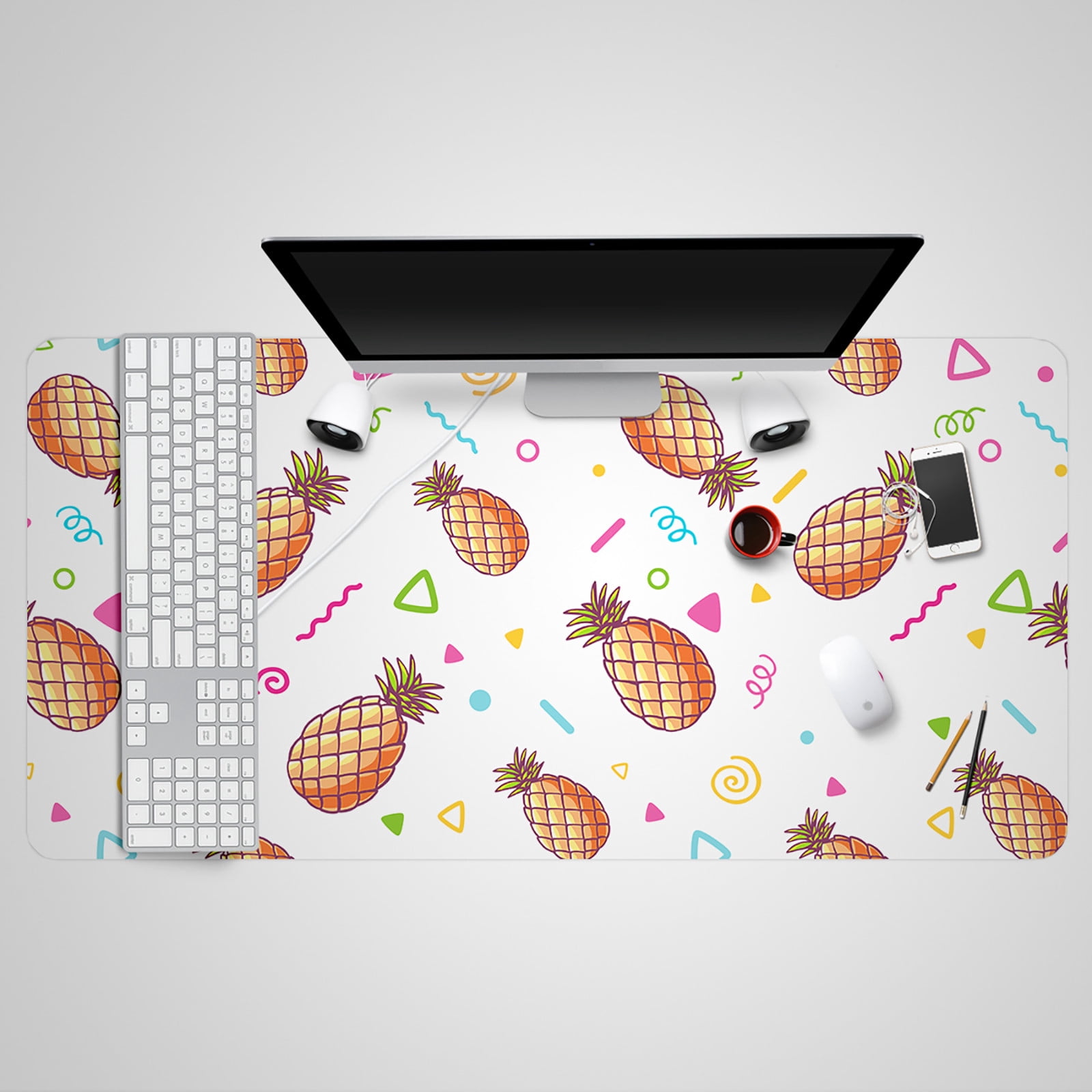 Design and Color Large Leather Mouse Pad Parchment Desk Pad, Mouse ...
