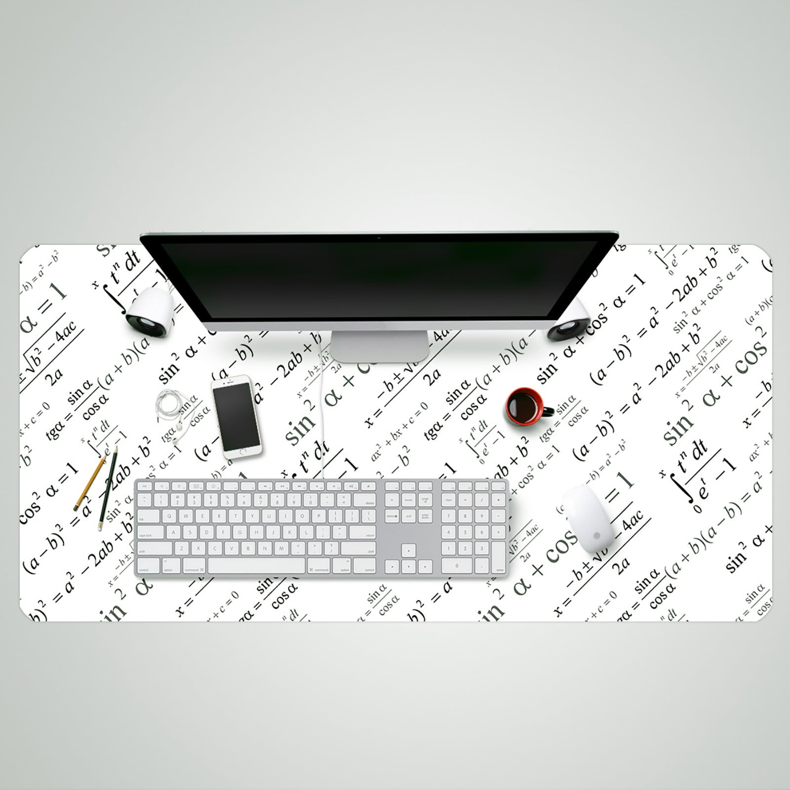 Design and Color Large Leather Mouse Pad Parchment Desk Pad, Mouse ...