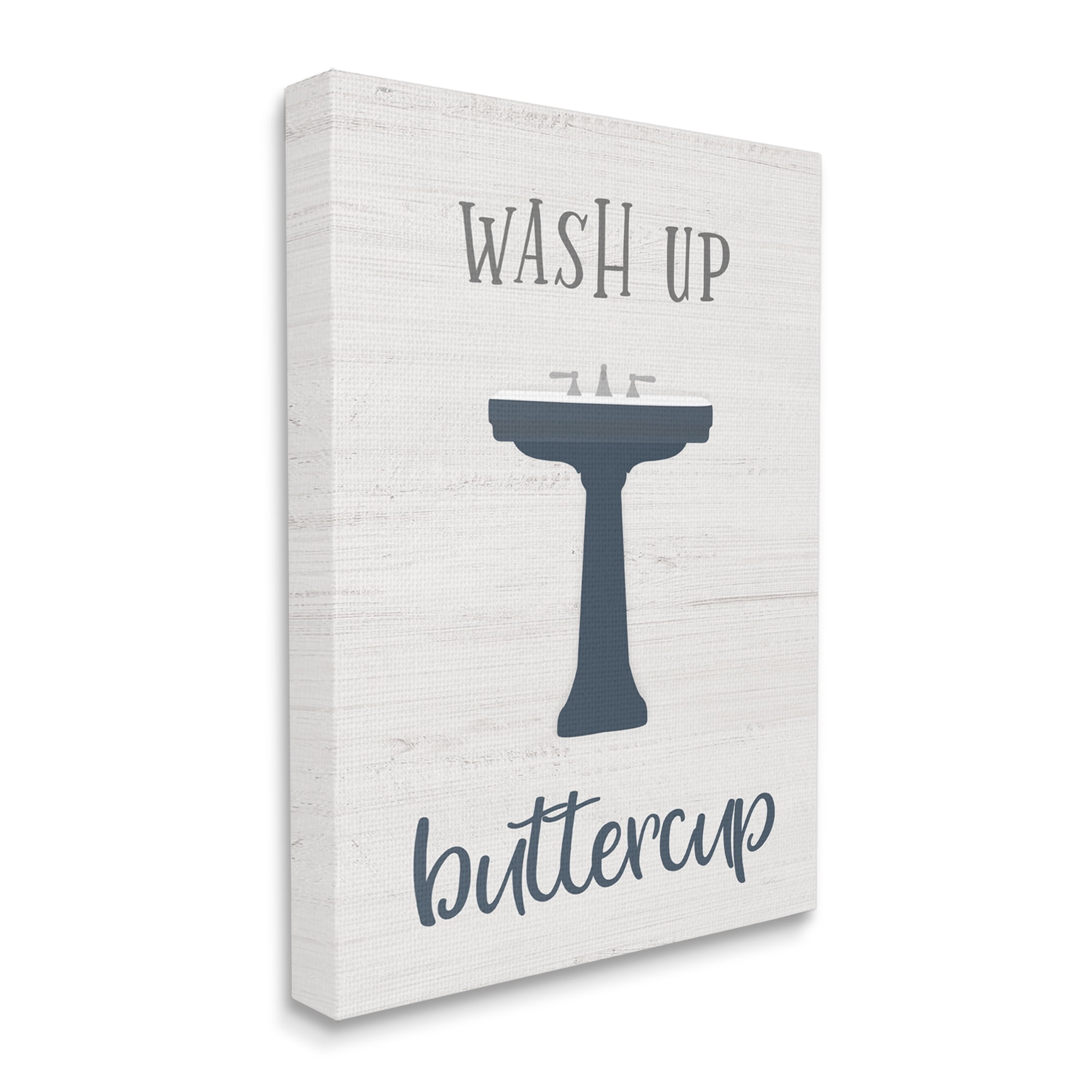 Free Shipping! Stupell Industries Wash Up Buttercup Canvas Art Print ...
