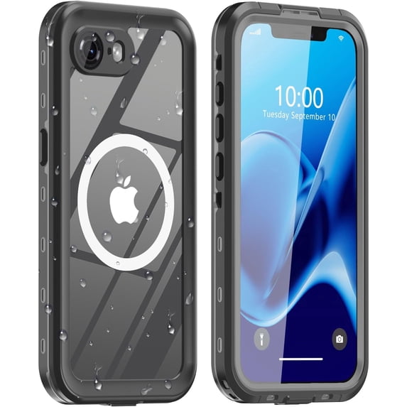 Design for iPhone 16e 17e Case Waterproof, Full Body Underwater ...
