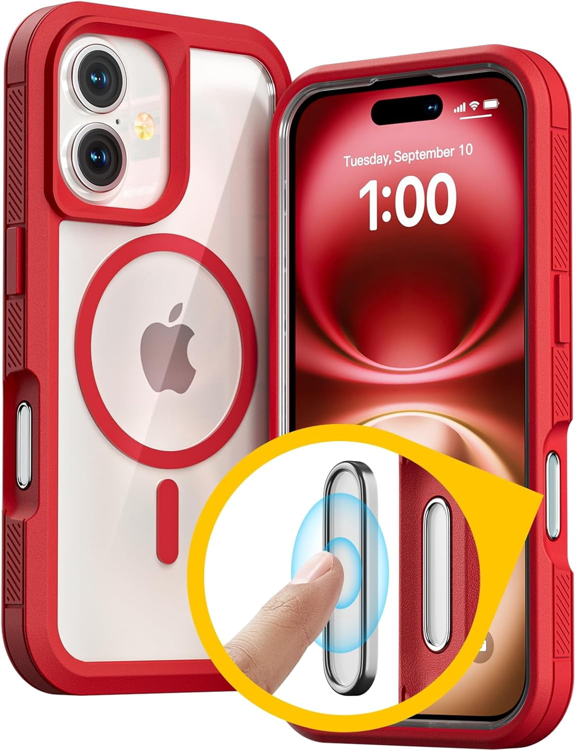 Design for iPhone 16 Pro Max Case with Camera Control Capture Button ...