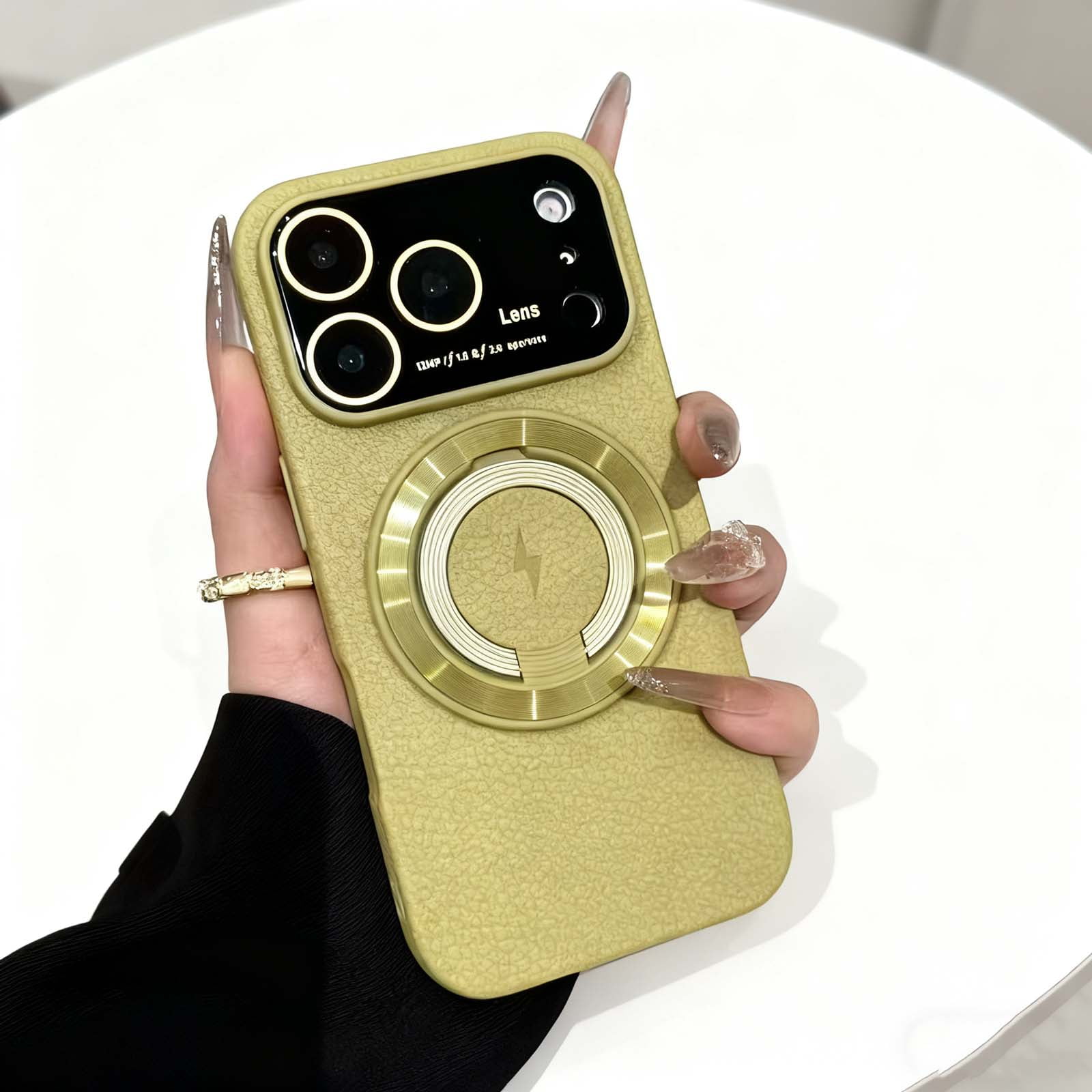 Design For iPhone Air Phone Case,Anti-Scratch PU Leather Texture Back ...
