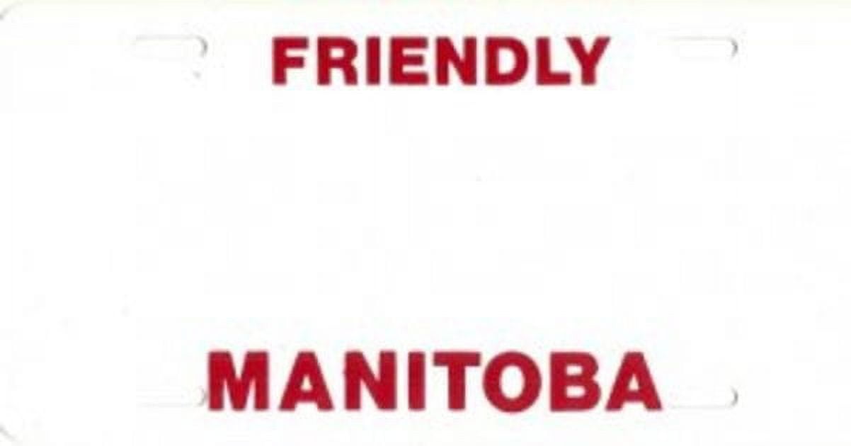 Design it Yourself Manitoba Look Alike Plate #2. Free Personalization ...