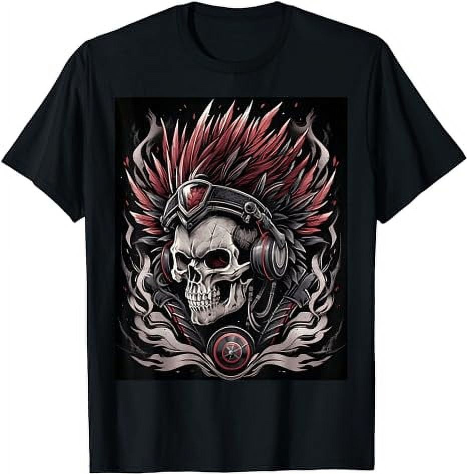 Design of Rebellious Skull : Make an Incredible Statement T-Shirt ...
