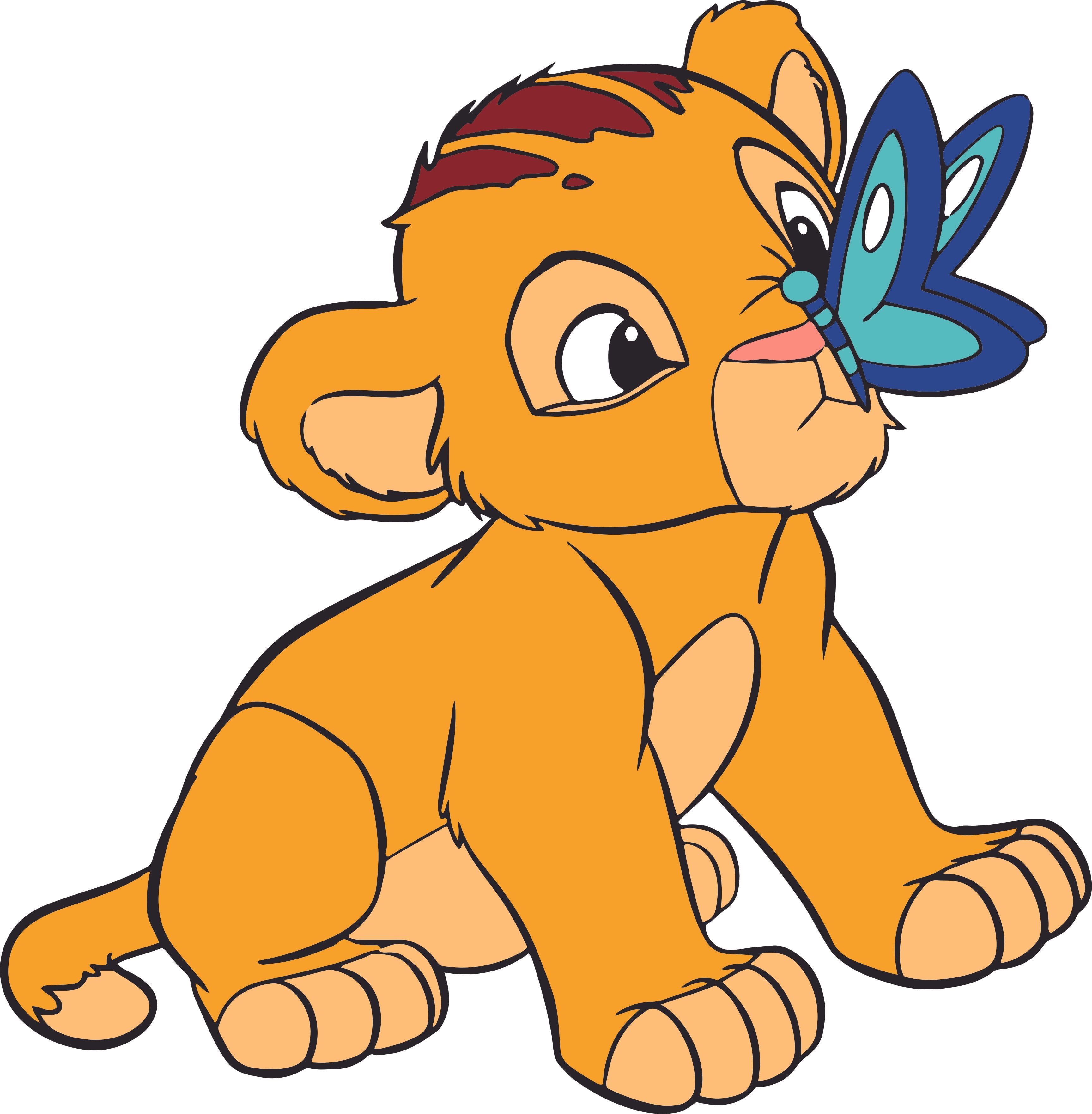 Design with Vinyl Simba Lion King Wall Decal - Walmart.com