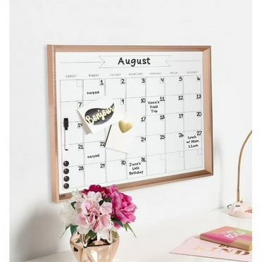 Dowling Magnets Large Dry-Erase Monthly and Yearly Magnetic Calendar ...