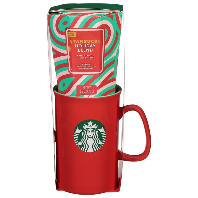 DesignPac Starbucks That Festive Feeling Coffee Mug Gift Set, 2.50oz ...