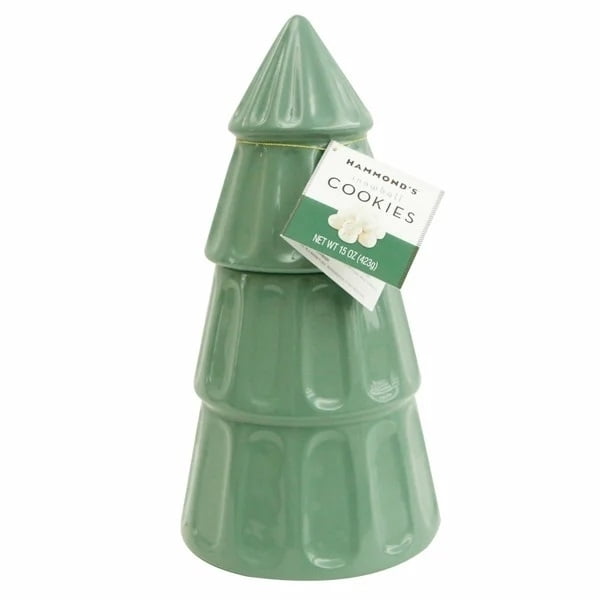 DesignPac Winter Tree Cookie Jar, 15 Ounce, Assorted Colors - Walmart.com