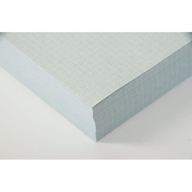 DesignSecure Basketweave True Blue Security Paper 8.5 x 11, 500 Sheets ...