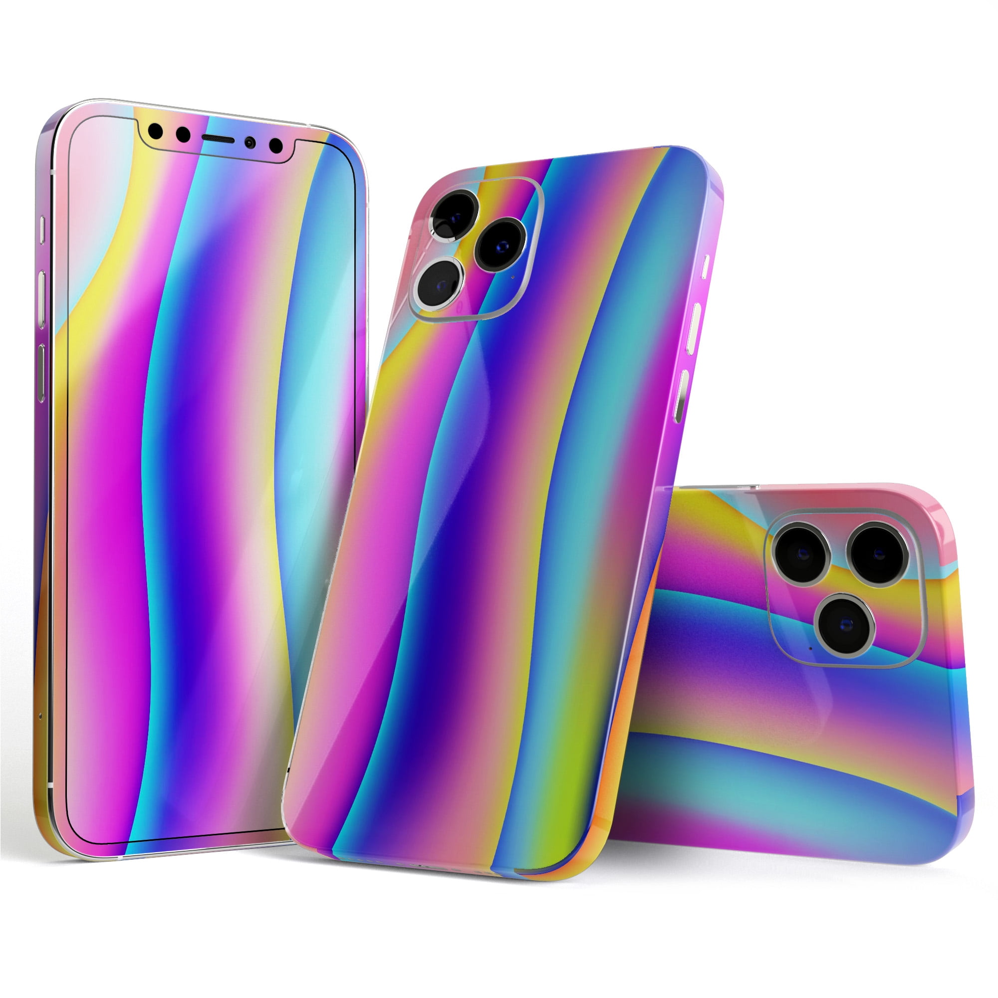DesignSkinz Abstract Neon Wave V1 Full-Body Skin Decal Wrap Cover for ...