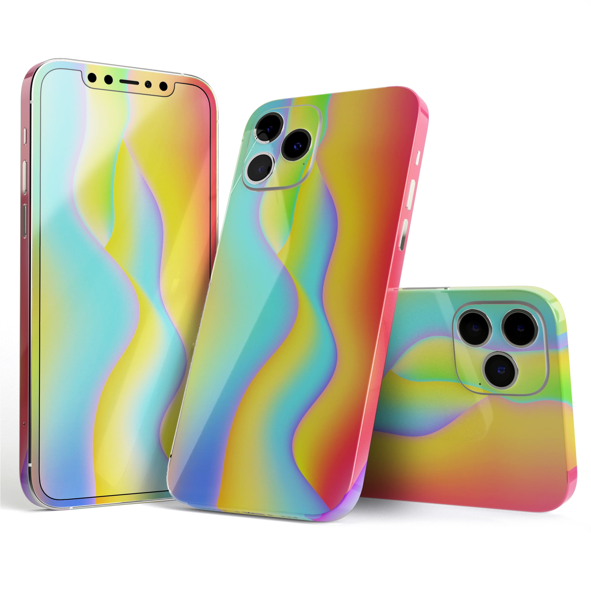 DesignSkinz Abstract Neon Wave V8 Full-Body Skin Decal Wrap Cover for ...