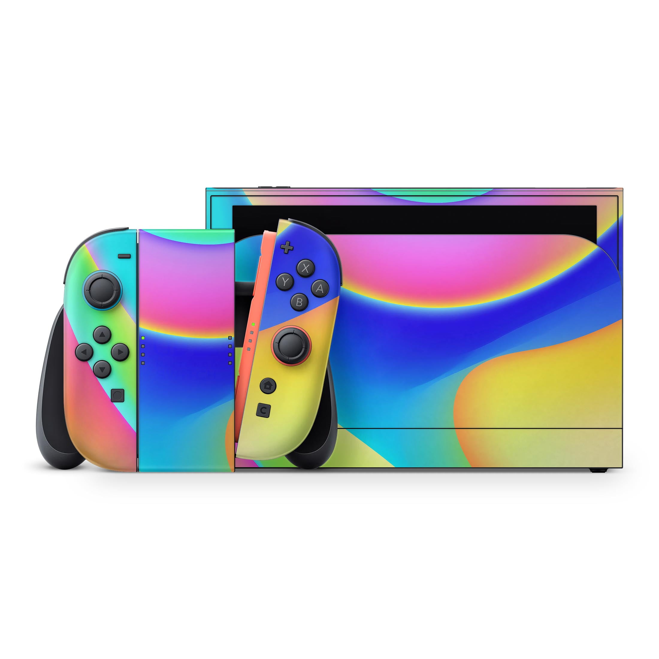 DesignSkinz Abstract Neon Wave V9 Full-Body Skin Decal Wrap Cover for ...