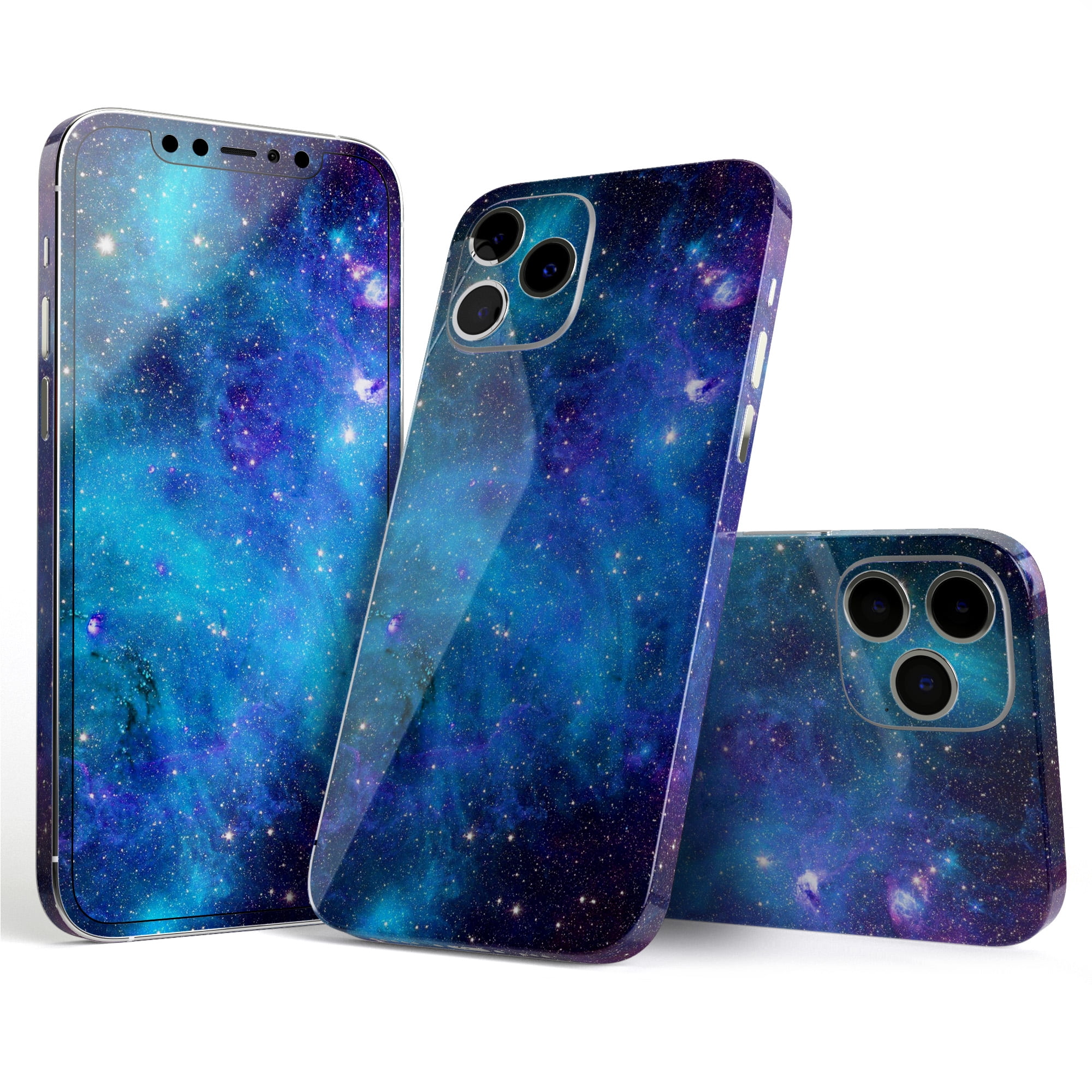 DesignSkinz Azure Nebula Full-Body Skin Decal Wrap Cover for iPhone 14 ...