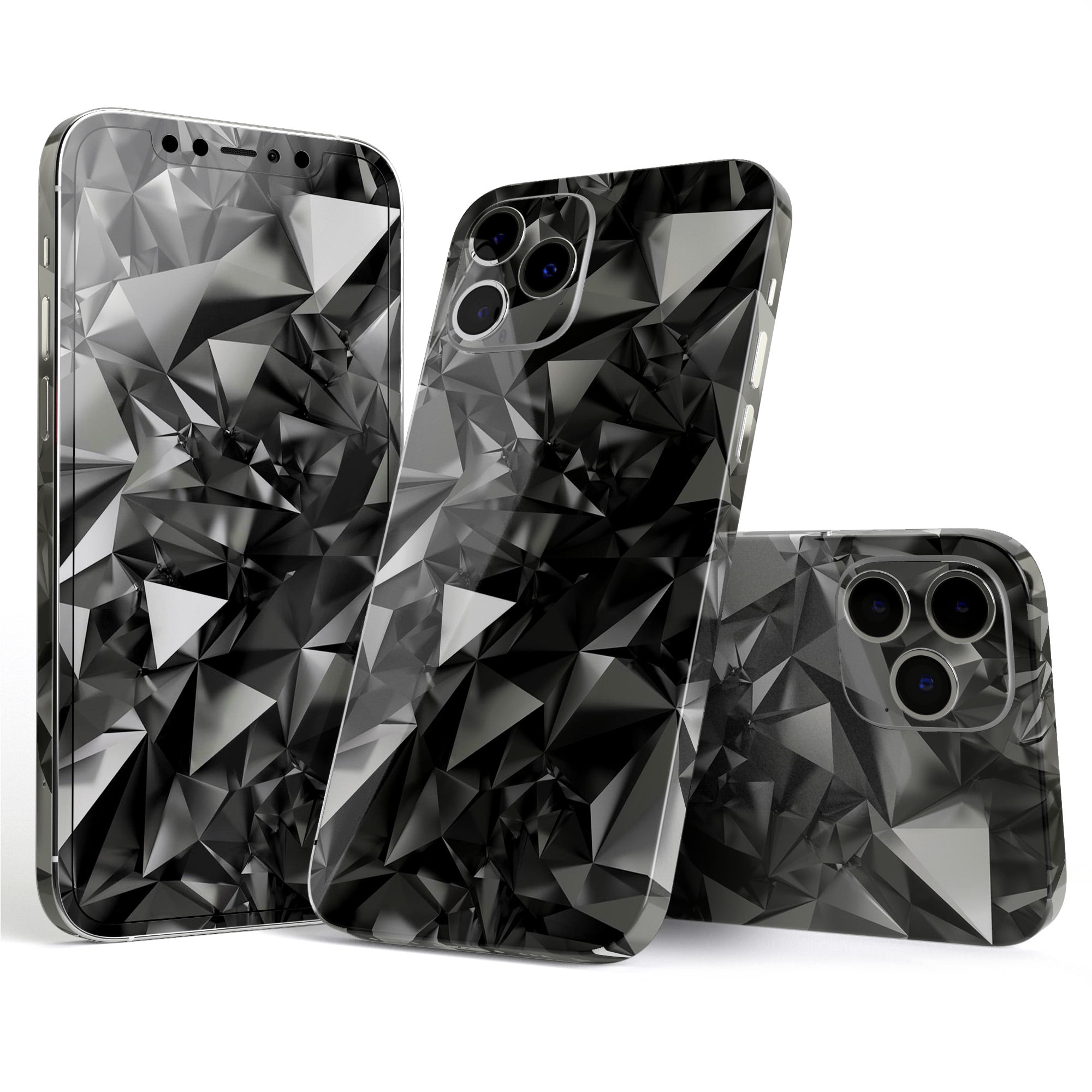 DesignSkinz Black 3D Diamond Surface Full-Body Skin Decal Wrap Cover ...