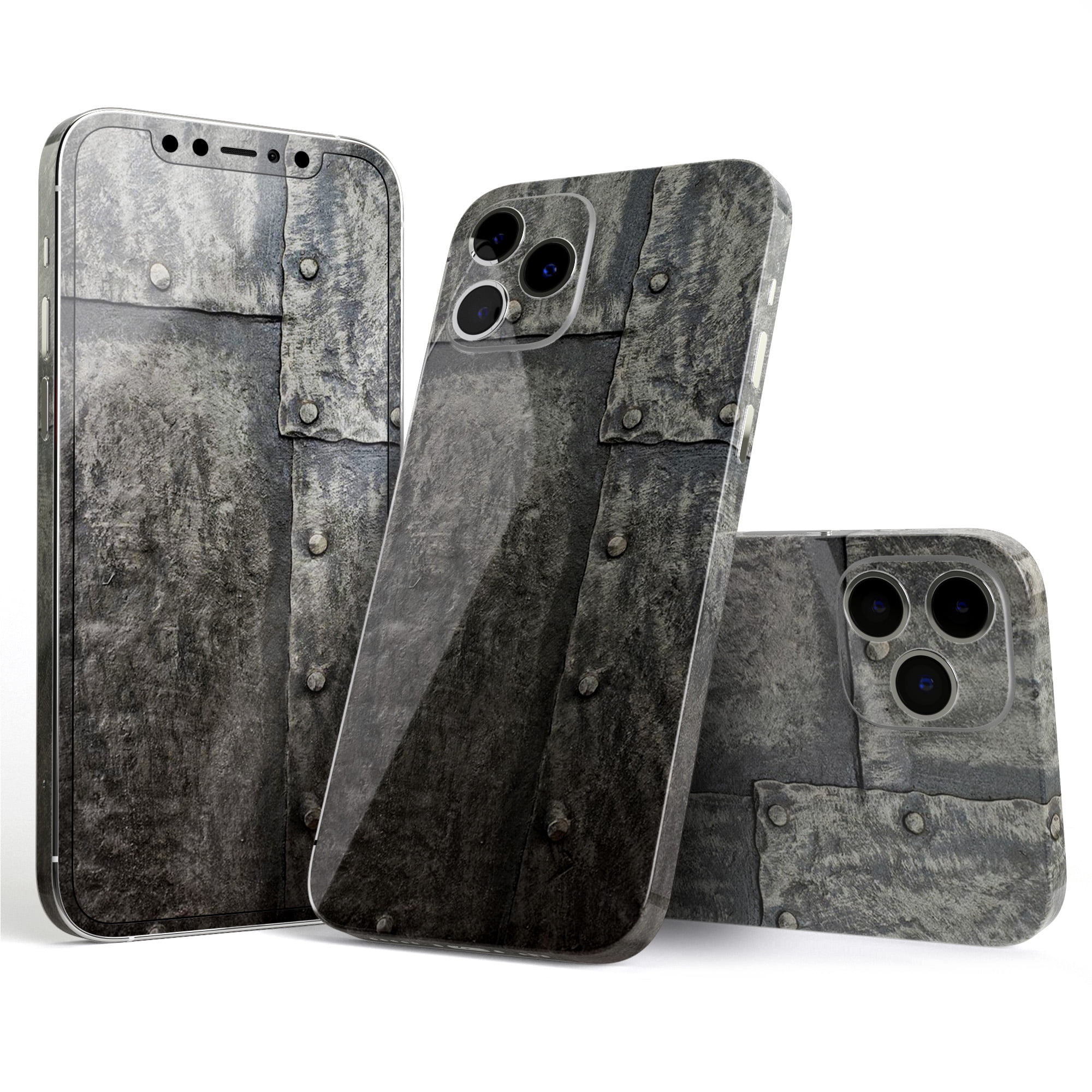 DesignSkinz Bolted Steel Plates Full-Body Skin Decal Wrap Cover for ...