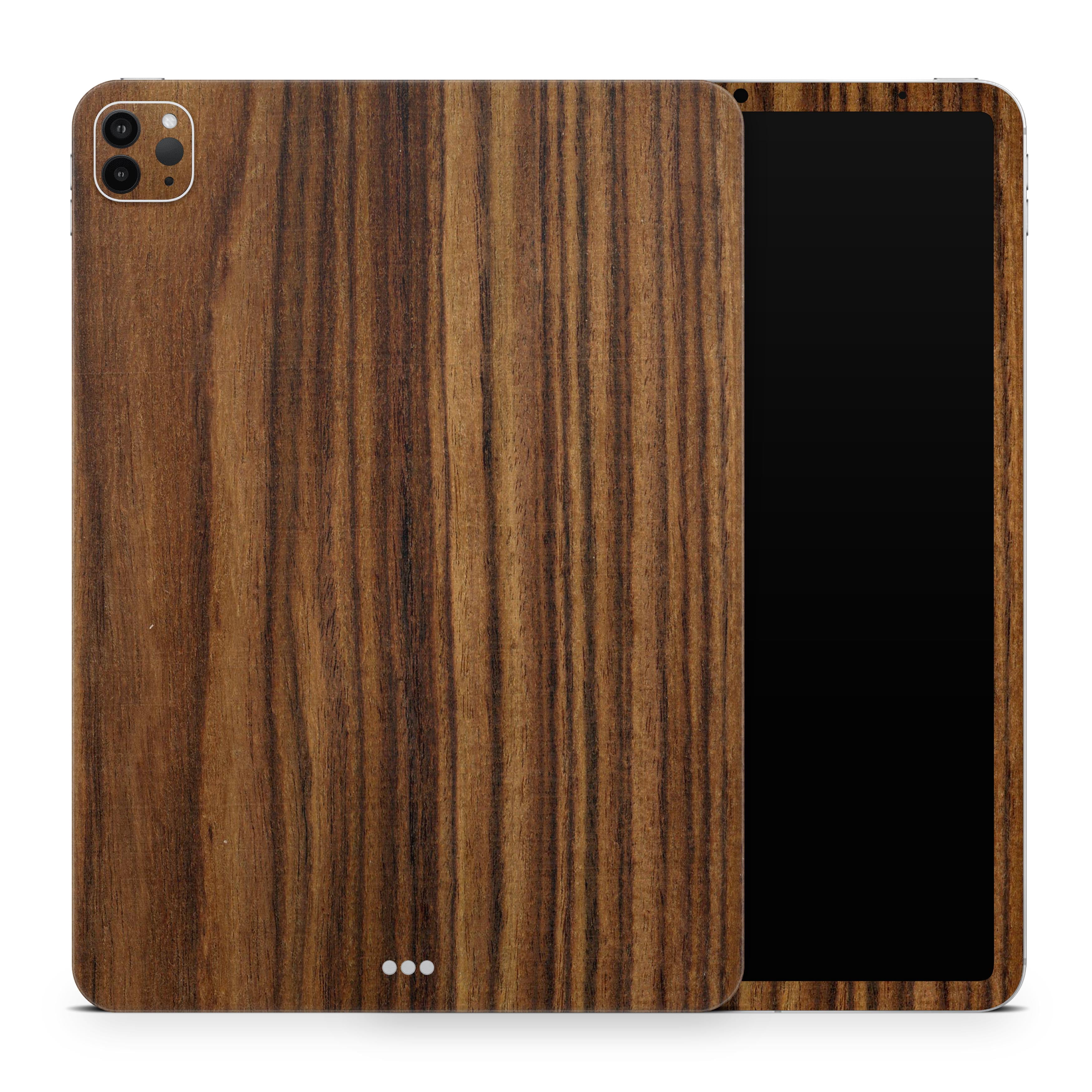 DesignSkinz Bright Ebony Woodgrain Full-Body Skin Decal Wrap Cover for ...