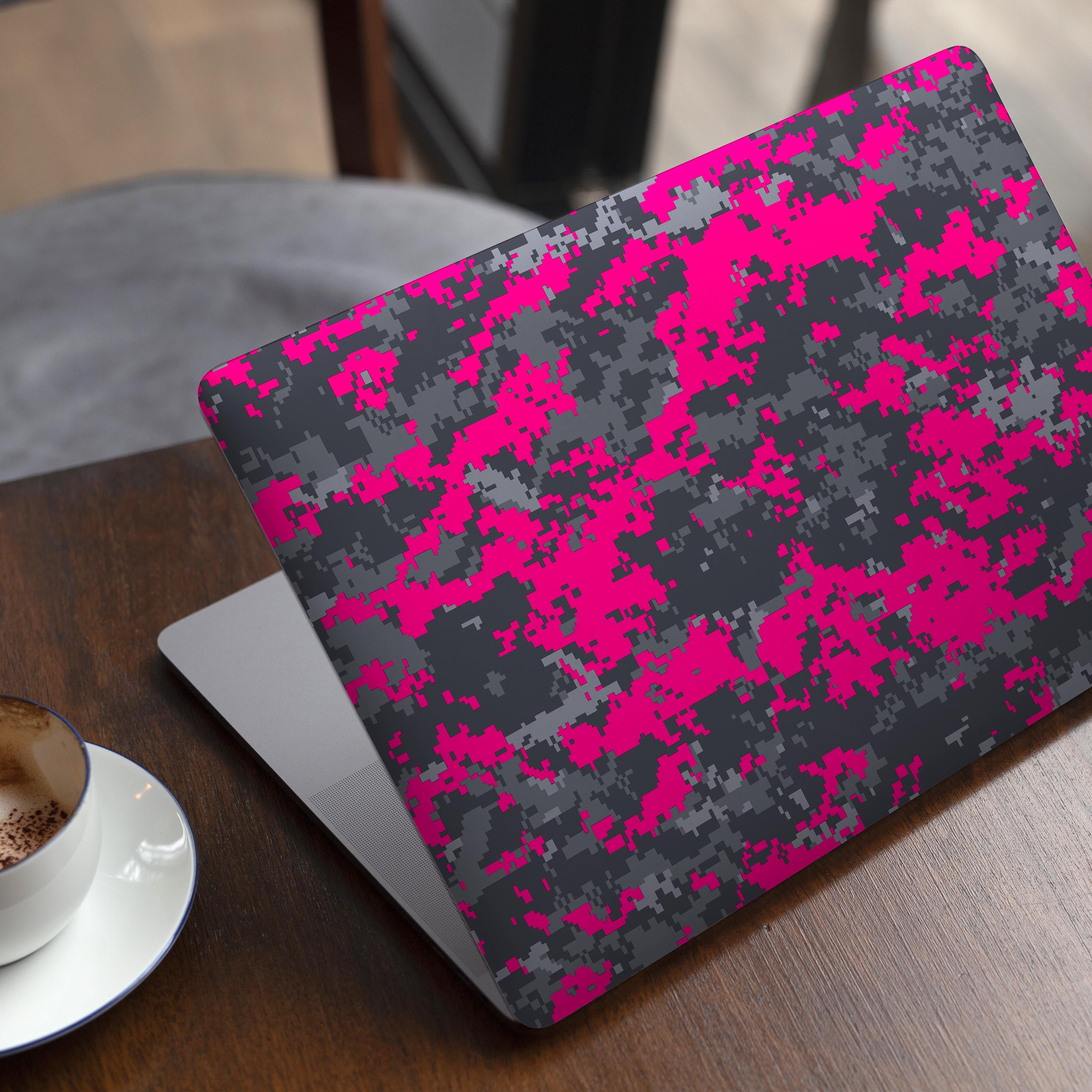 DesignSkinz Bright Pink V2 and Gray Digital Camouflage Full-Body Skin ...