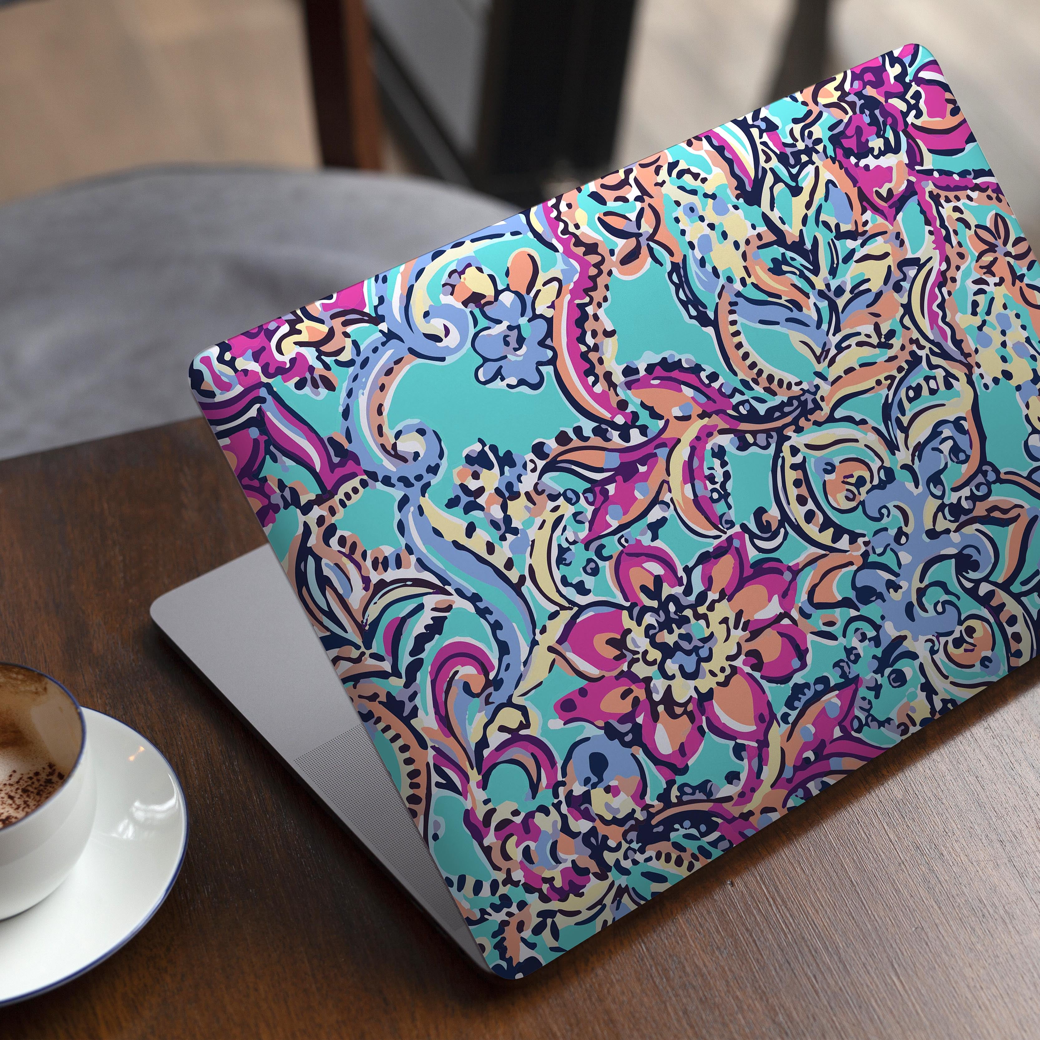 DesignSkinz Bright WaterColor Floral Full-Body Skin Decal Wrap Cover ...