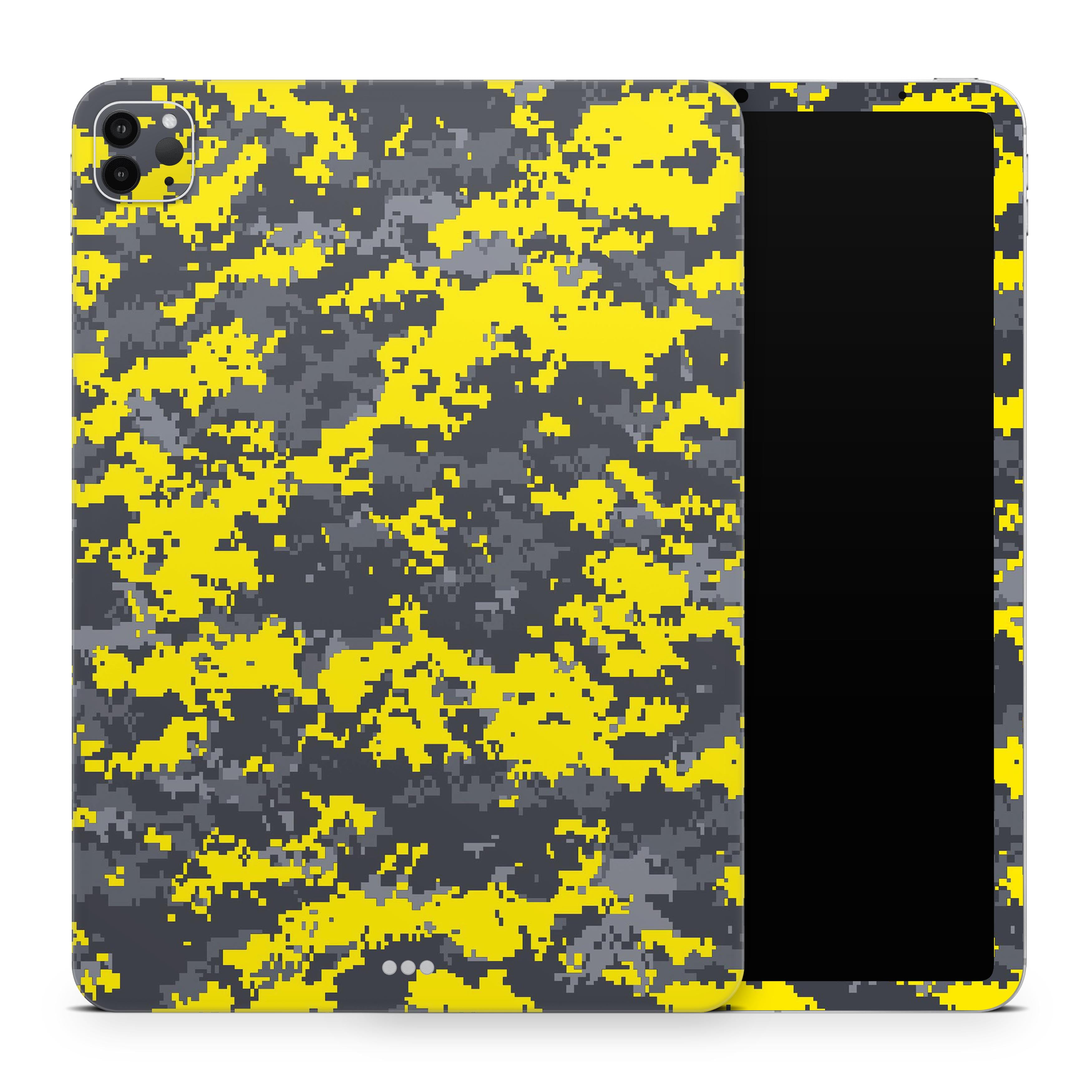 DesignSkinz Bright Yellow and Gray Digital Camouflage Full-Body Skin ...