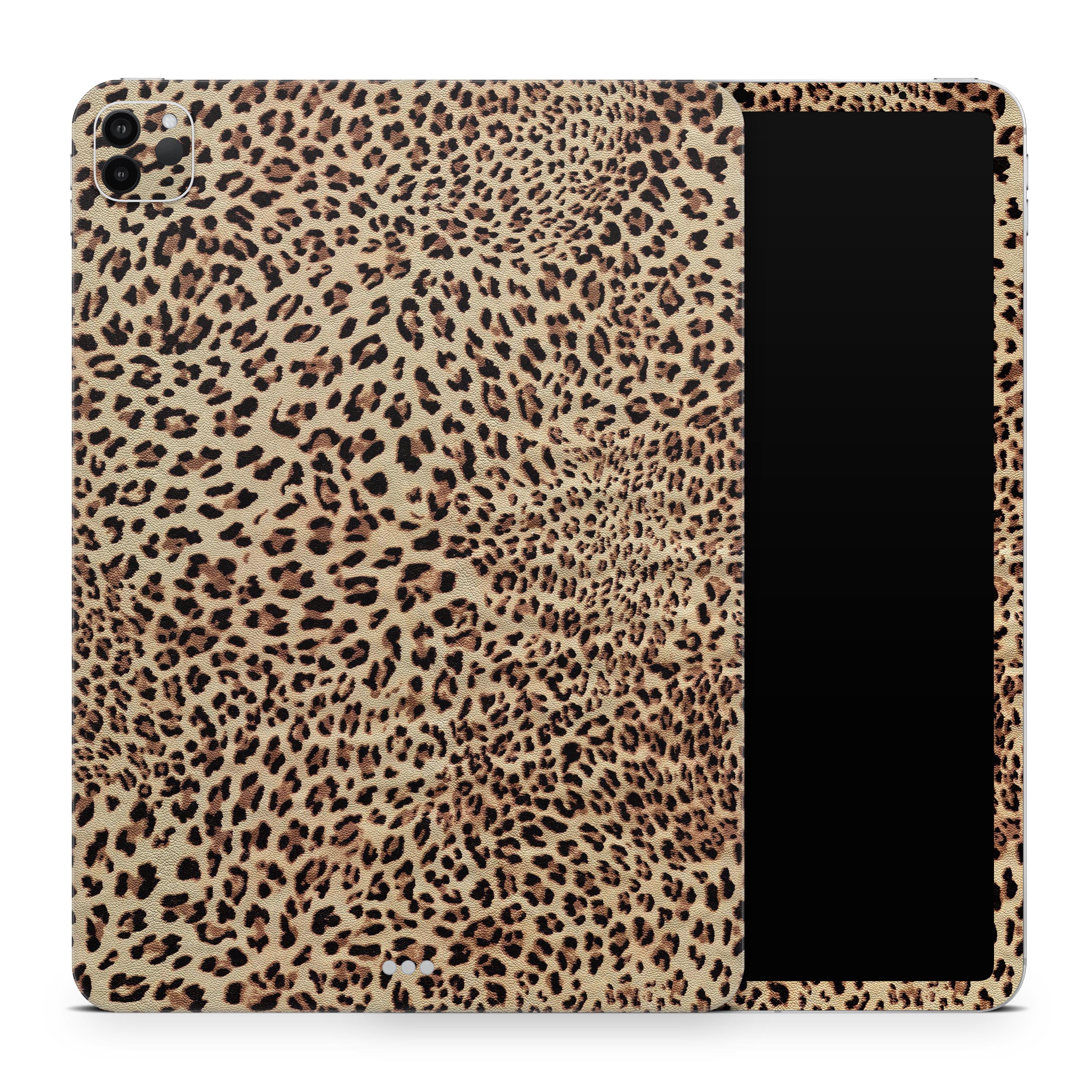 DesignSkinz Brown Vector Leopard Print Full-Body Skin Decal Wrap Cover ...