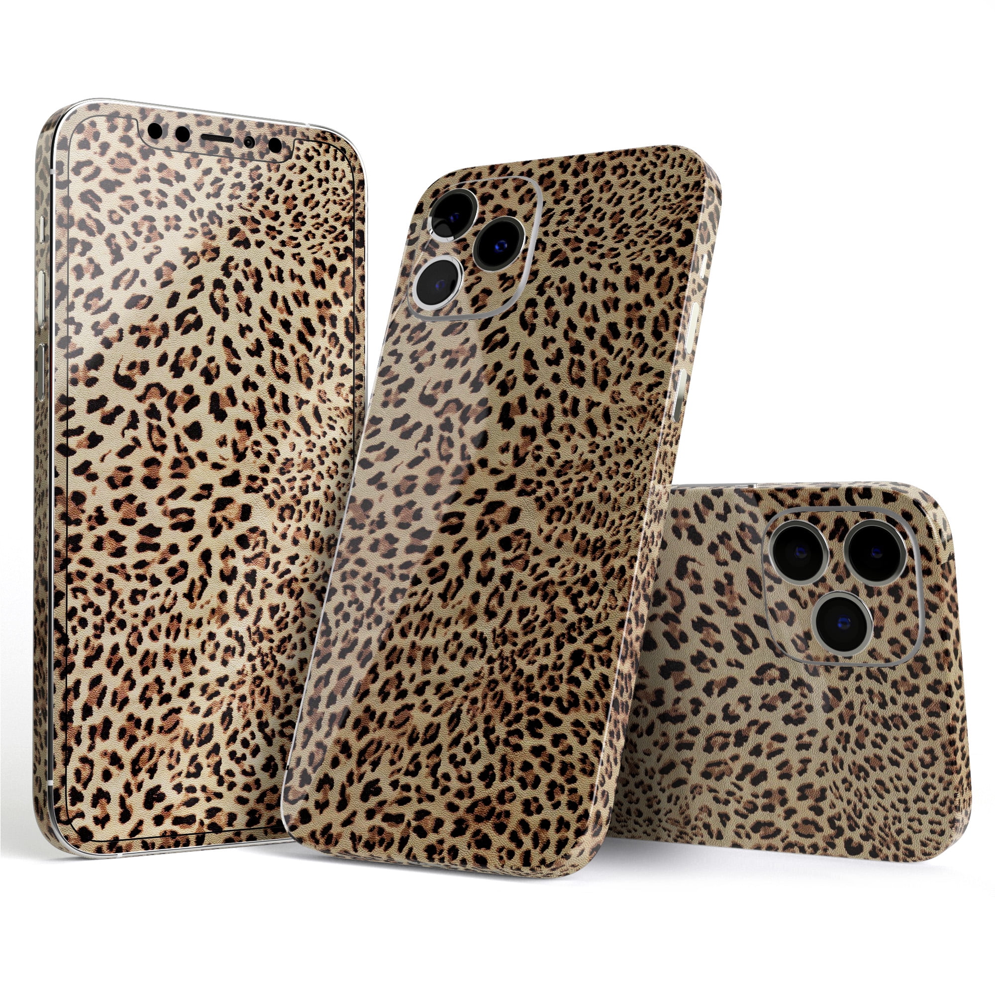 DesignSkinz Brown Vector Leopard Print Full-Body Skin Decal Wrap Cover ...