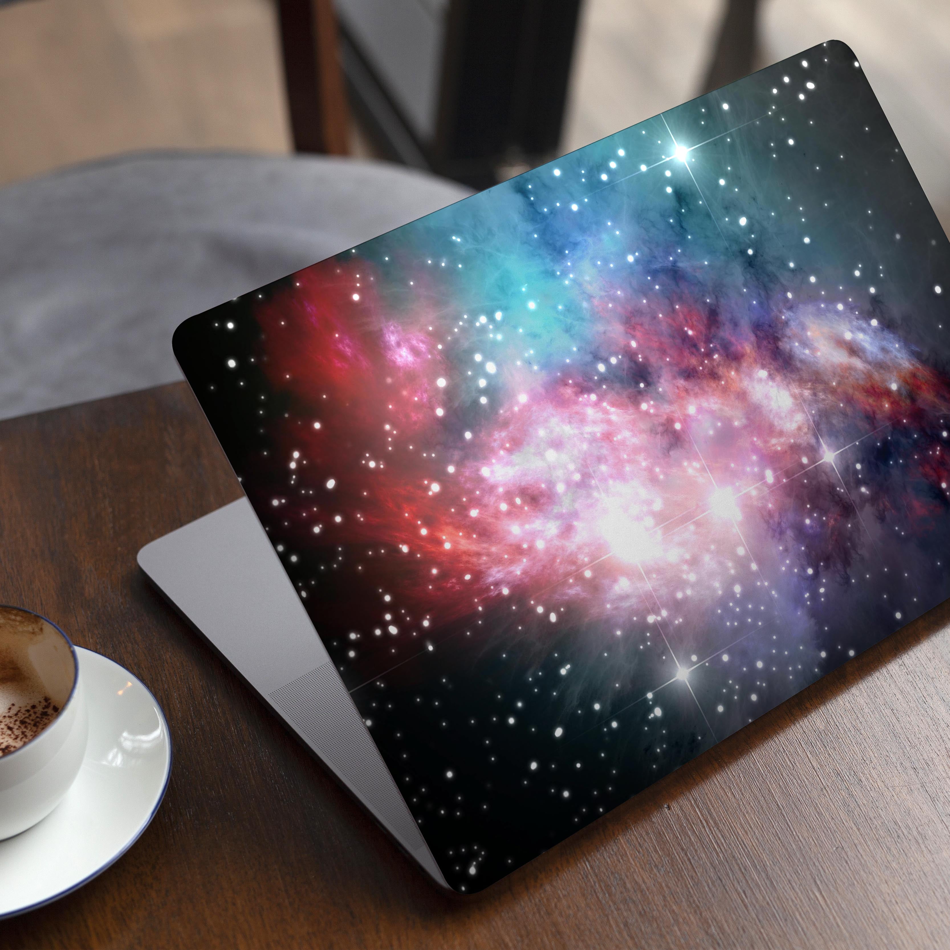 DesignSkinz Colorful Neon Space Nebula Full-Body Skin Decal Wrap Cover ...