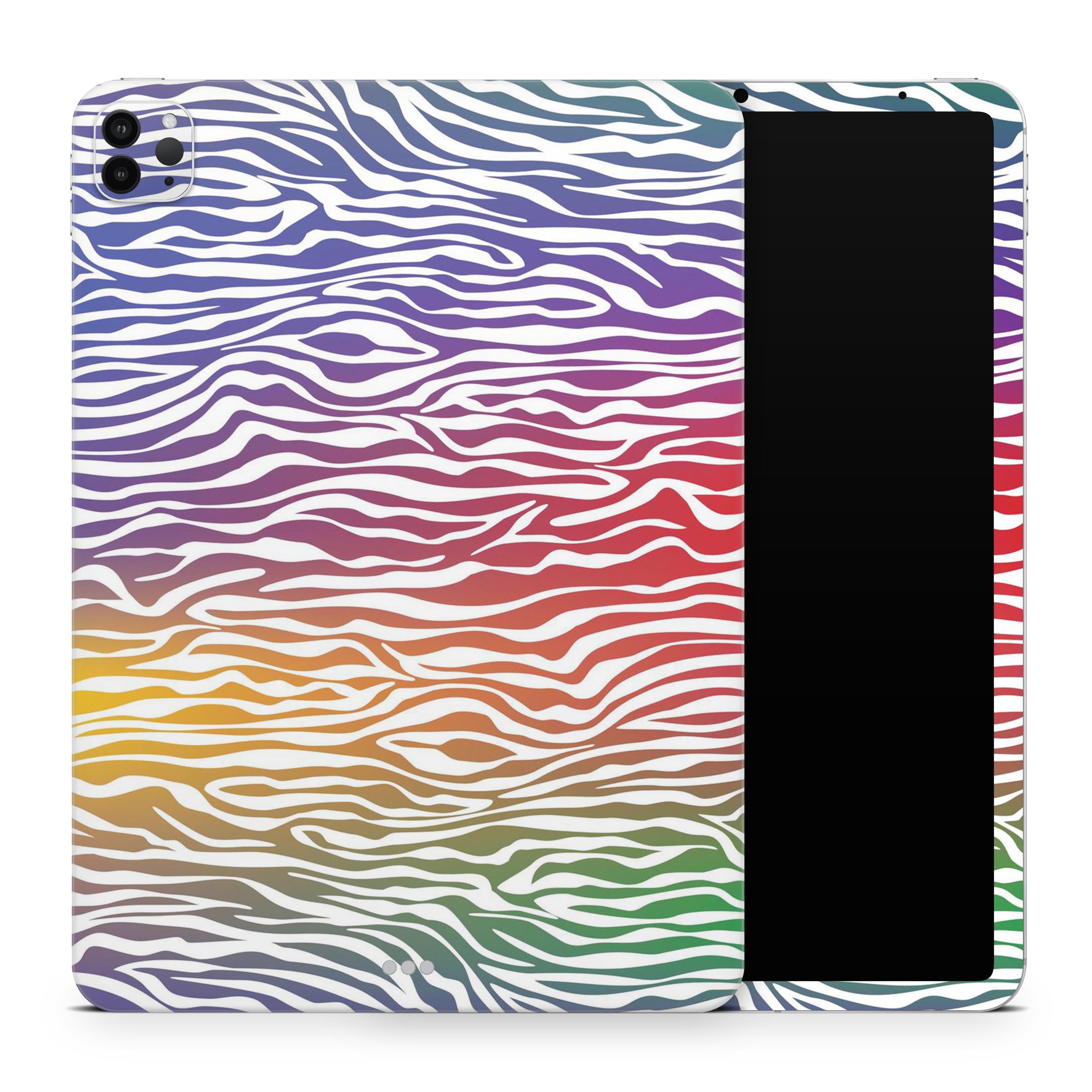 DesignSkinz Colorful Vector Zebra Animal Print Full-Body Skin Decal ...