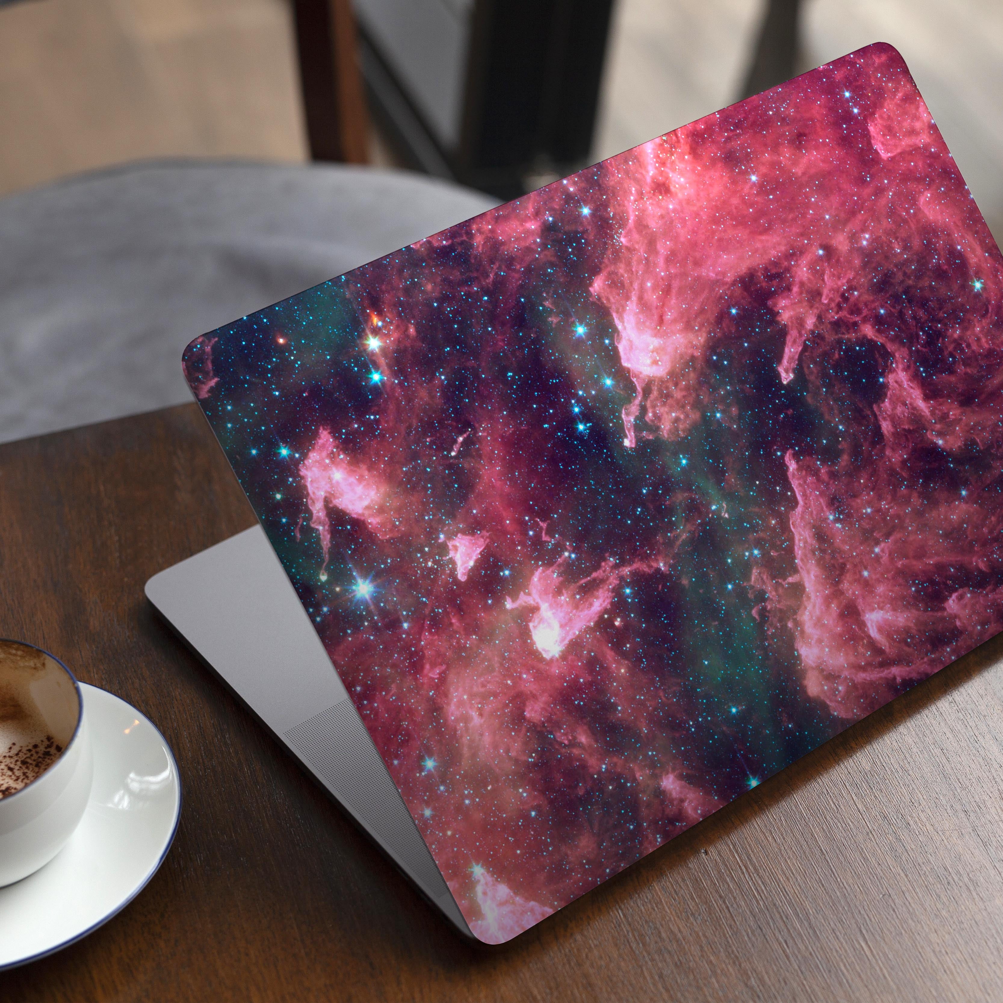 DesignSkinz Crimson Nebula Full-Body Skin Decal Wrap Cover for MacBook ...