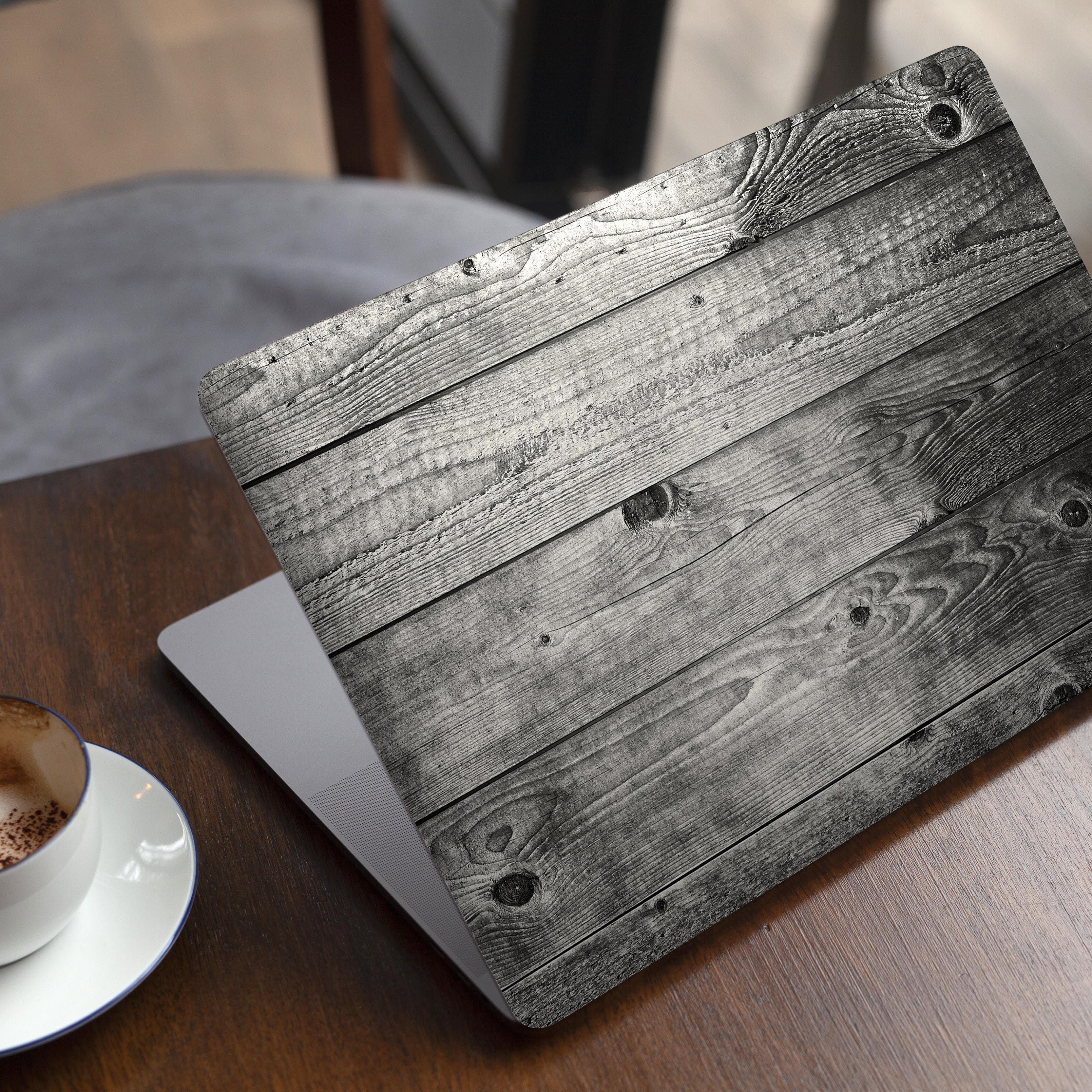 DesignSkinz Dark Washed Wood Planks Full-Body Skin Decal Wrap Cover for ...