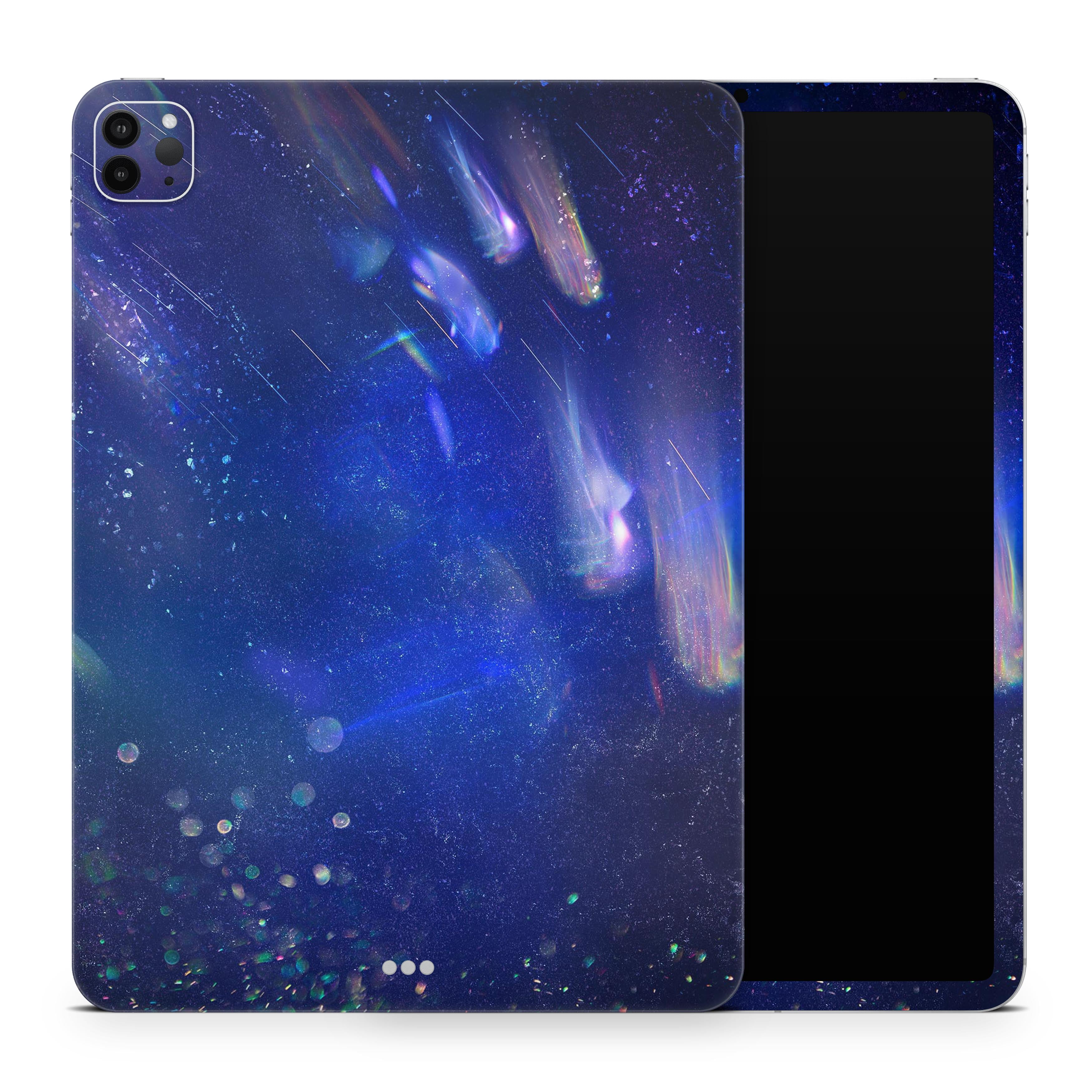 DesignSkinz Deep Blue Unfocused Scratches Full-Body Skin Decal Wrap ...